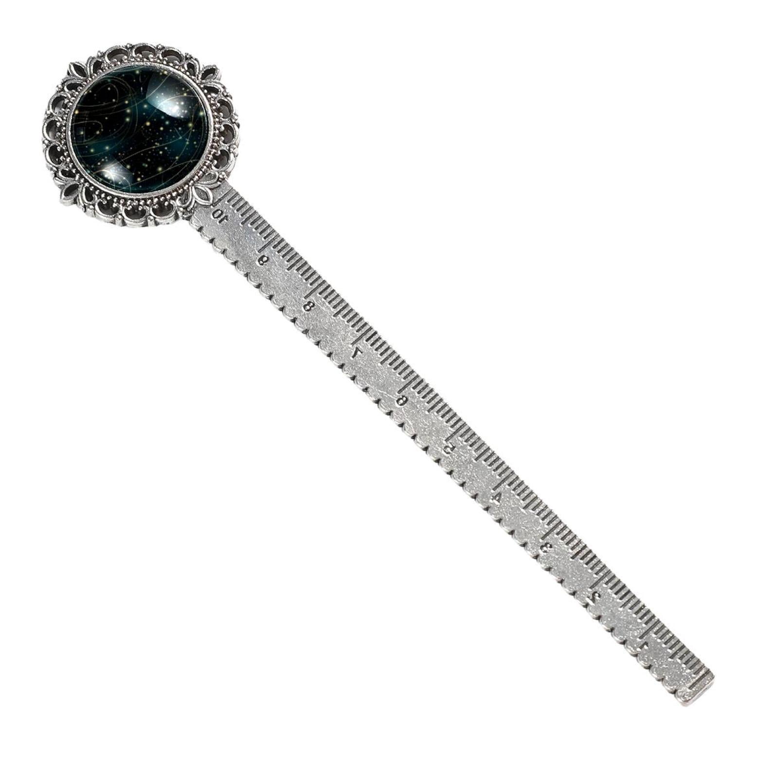 Virgo Bookmark: Vintage Silver Lace-Edged Bookmark for Readers and Book ...