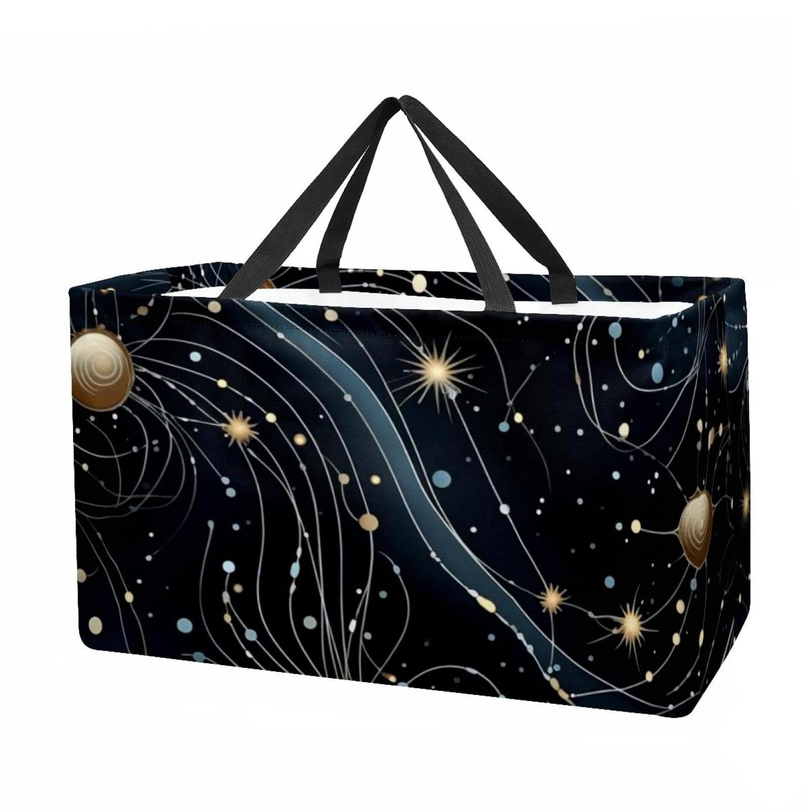 Virgo Constellation Foldable Reusable Oxford Cloth Laundry Basket ...