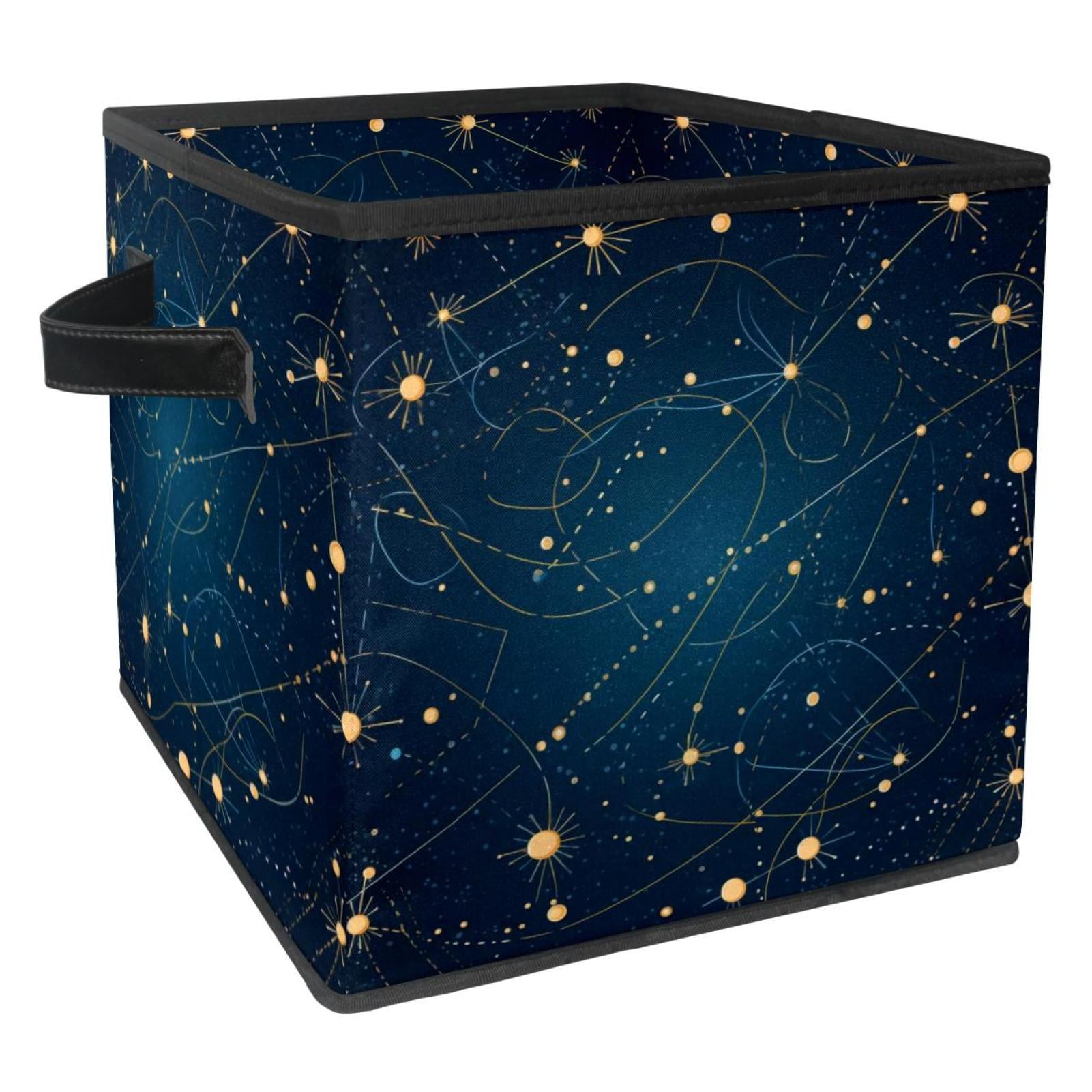 Virgo Constellation Foldable Storage Basket Toy Box Storage Cubes ...