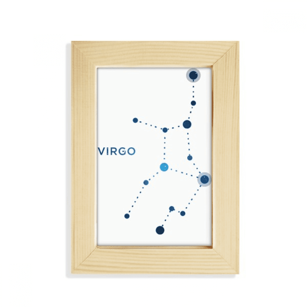 Virgo Constellation Sign Zodiac Desktop Display Photo Frame Picture Art ...