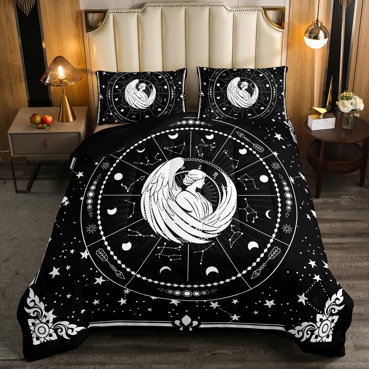 Virgo Gifts for Women, Constellation Zodiac Signs Twin Bed Comforter ...
