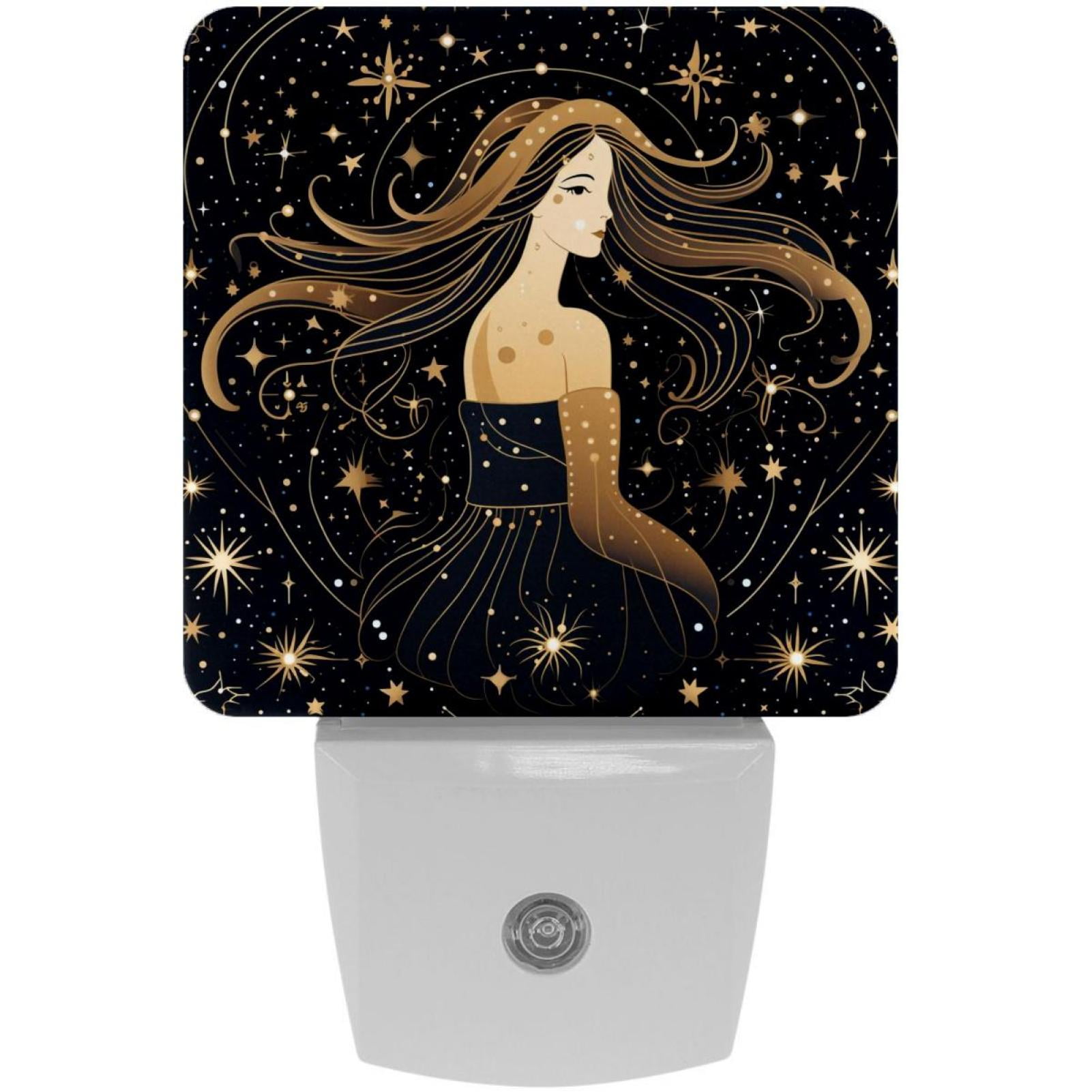 Virgo LED Square Night Light - Small and Bright Square-shaped LED Night ...
