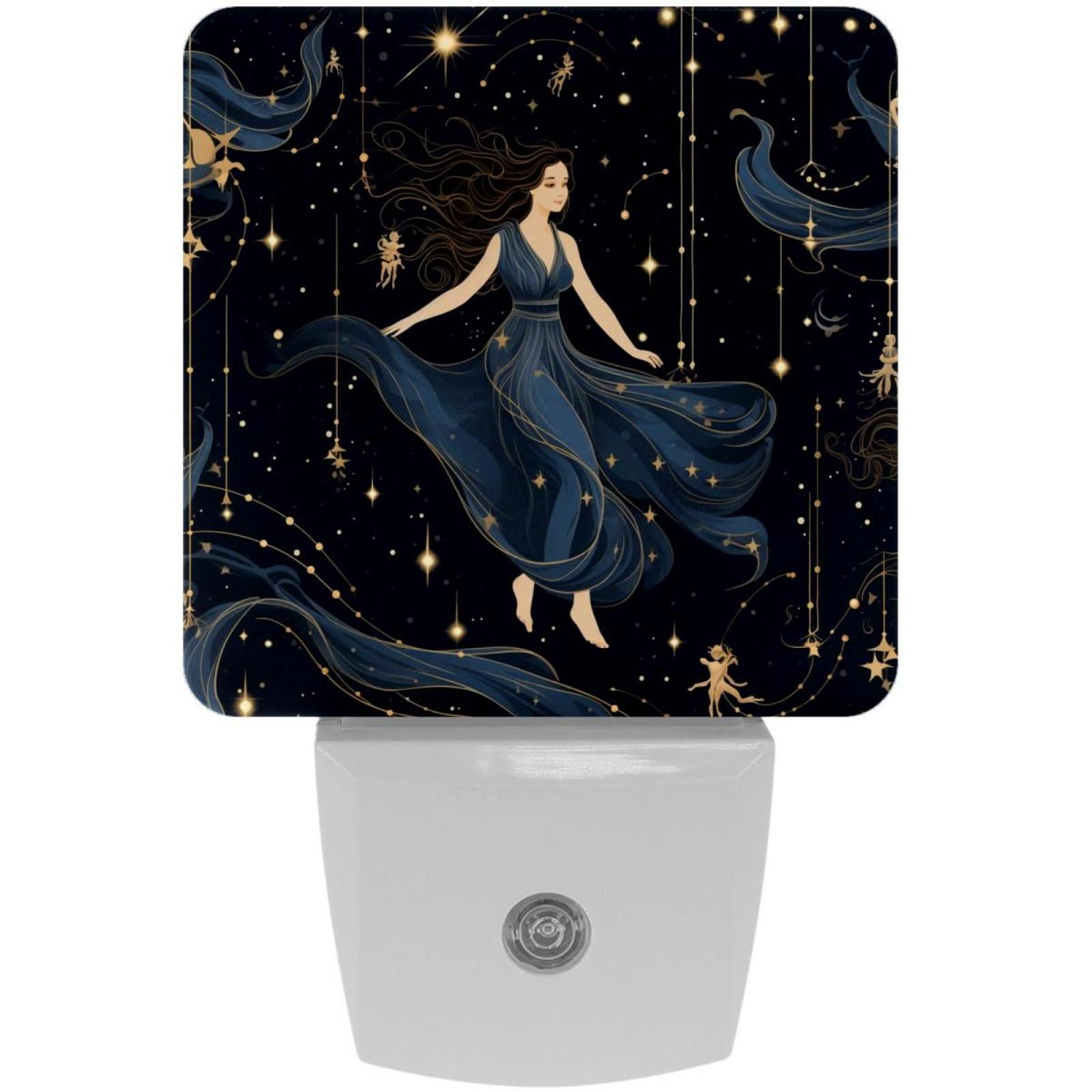 Virgo LED Square Night Lights- Modern and Energy Efficient Bedside ...