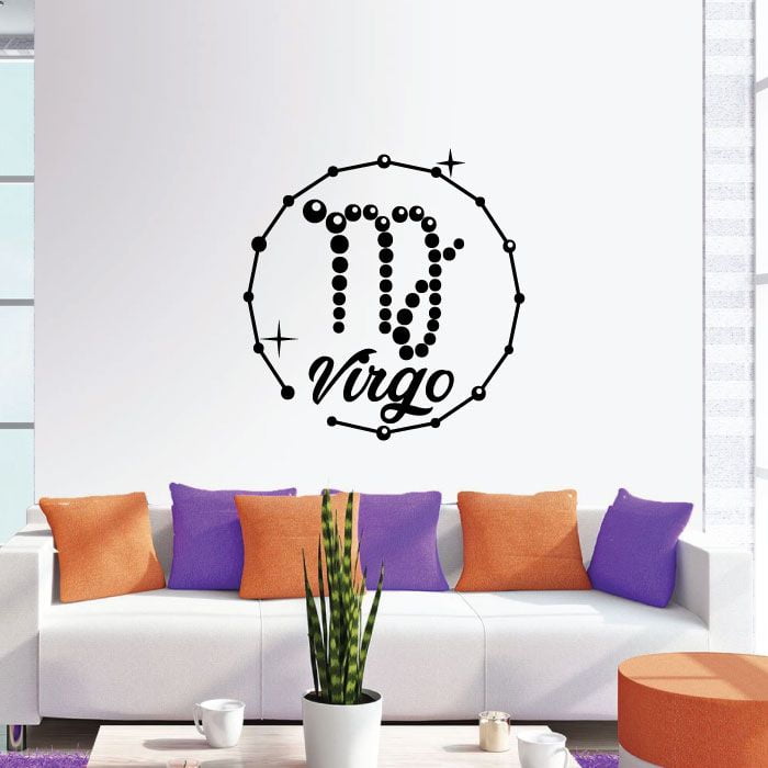Virgo Maiden Symbol Earth Sign Virgo Zodiac Sign Astrological Chart ...