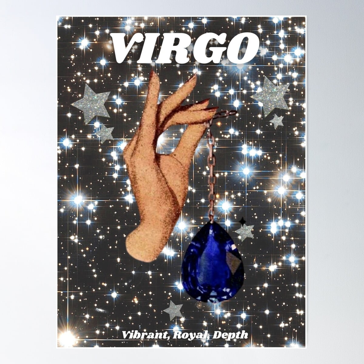 Virgo Season Poster Wall Art, Modern Wall Decor For Living Room Bedroom ...