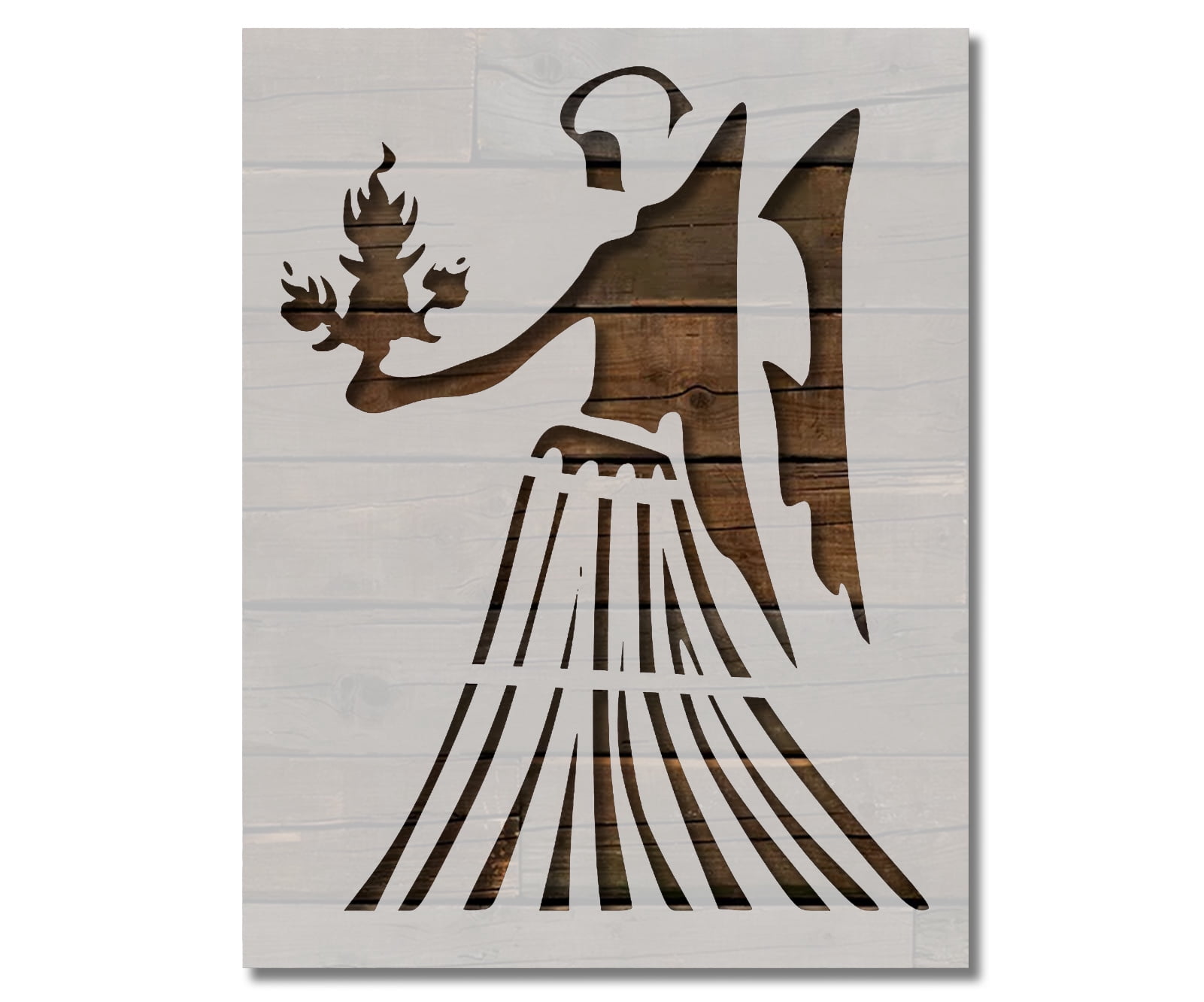 Virgo Stencil Zodiac Astrology Sign Symbol Template Reusable 8.5 x 11 ...