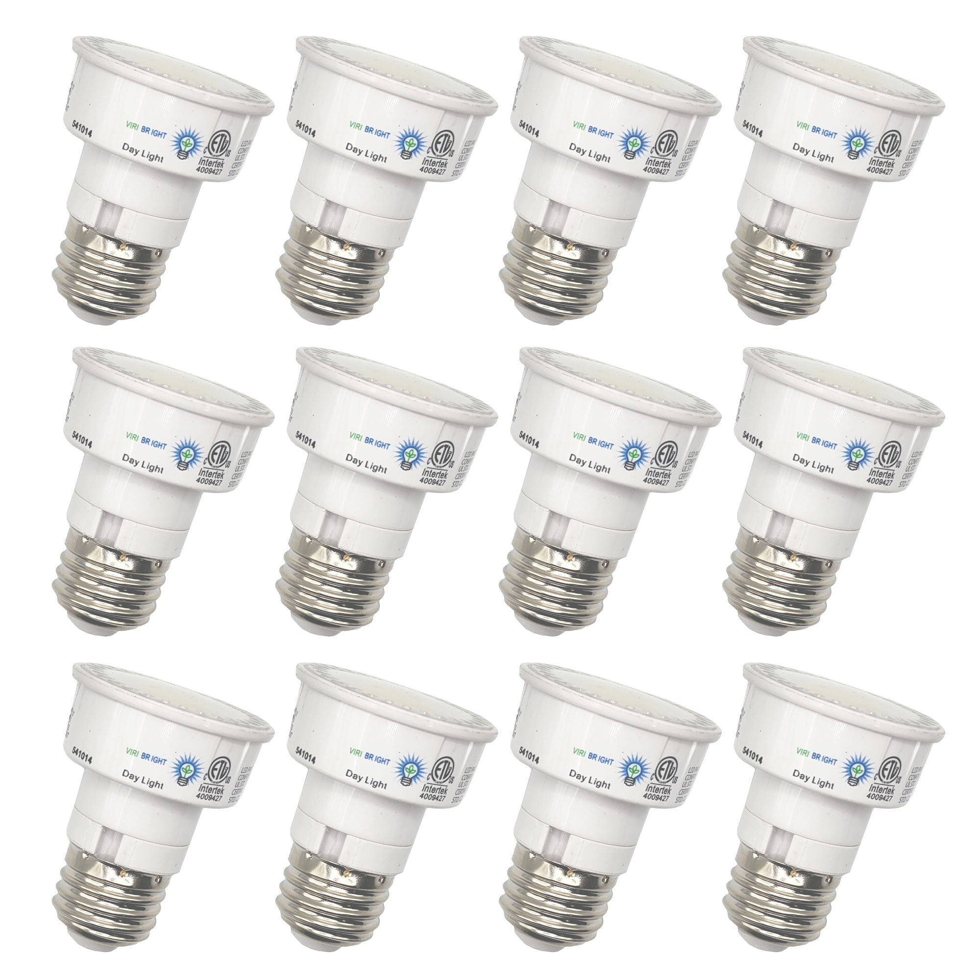 Viribright 35-Watt EQ PAR16 E26 LED Spot Flood Light Bulb 12-Pack ...