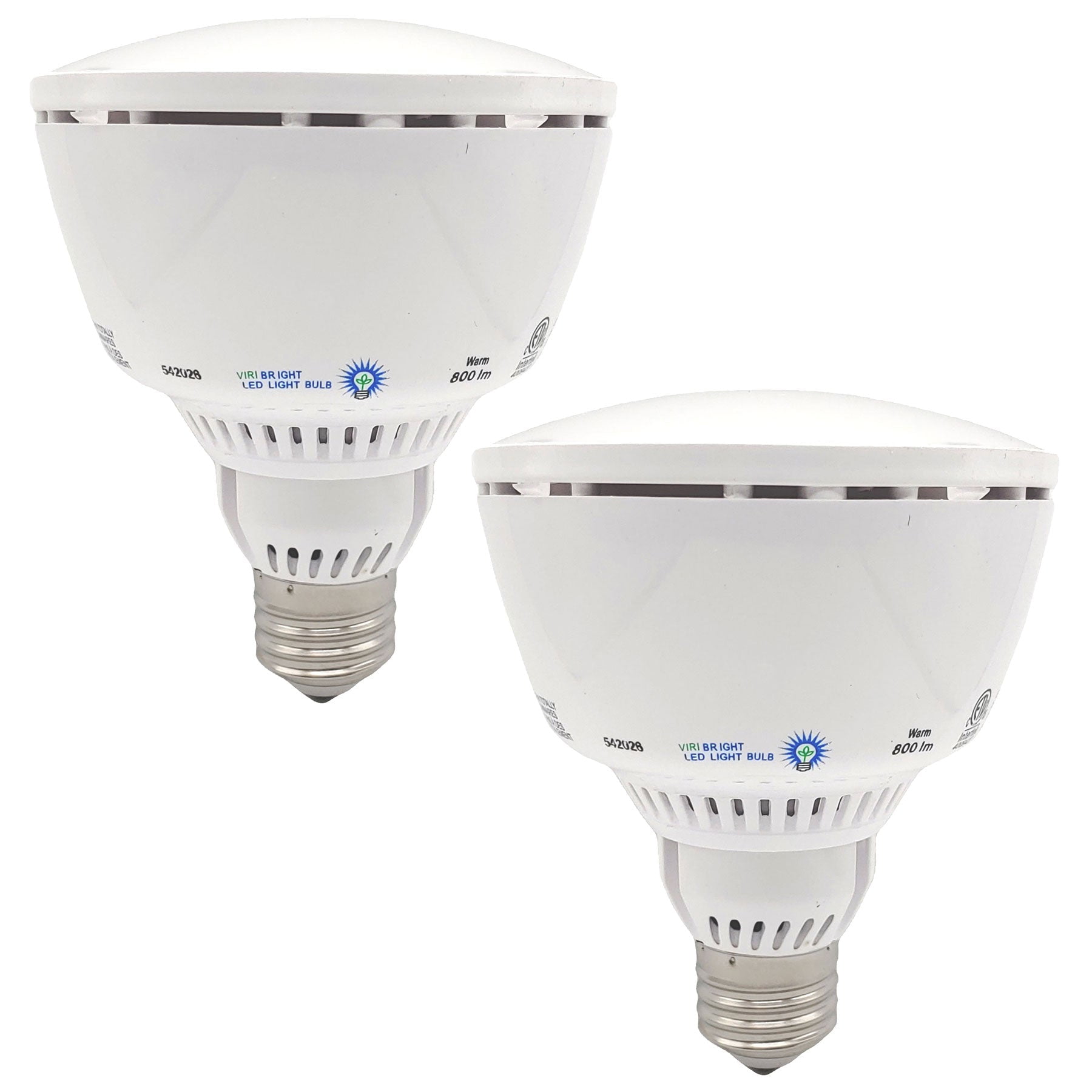 Viribright 50-Watt EQ Replacement PAR30 E26 LED Indoor Flood Light Bulb ...