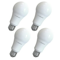 8.5 watt Reveal HD Plus LED A19 Light Bulb - Pack of 4 - Walmart.com