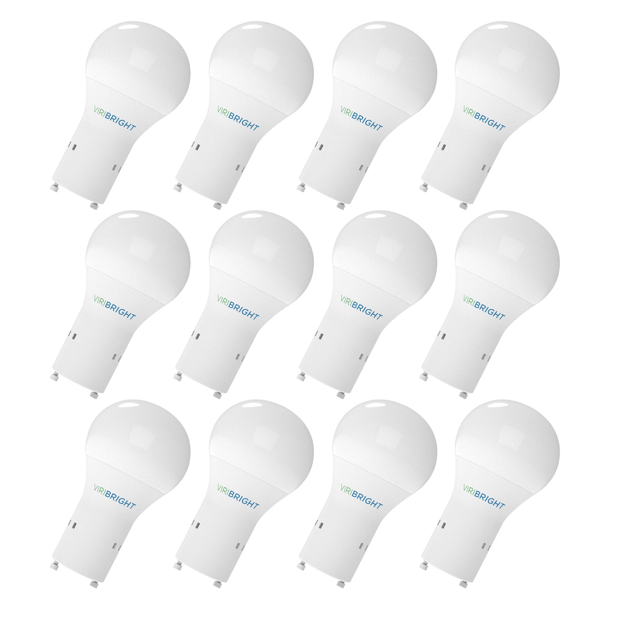 Viribright 60-Watt Equivalent A19 GU24 Dimmable LED Light Bulb, 4000K ...