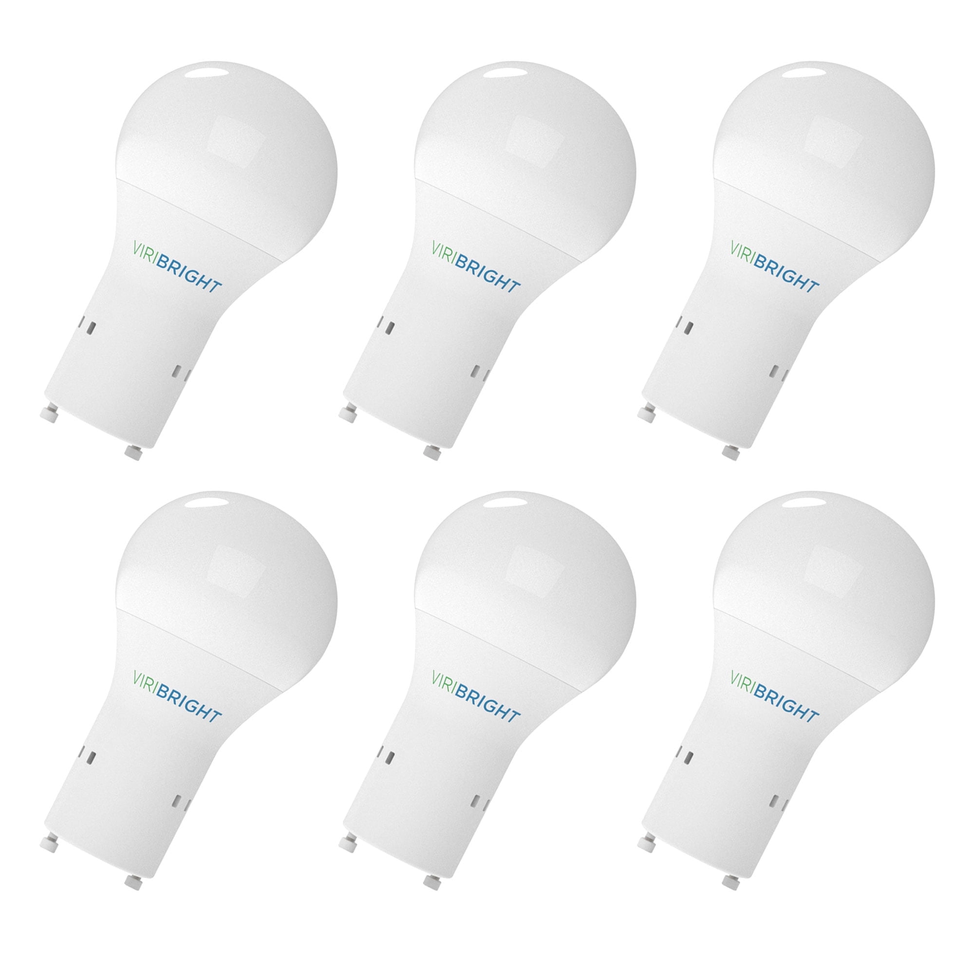 Viribright 60-Watt Equivalent A19 GU24 Dimmable LED Light Bulb, 5000K ...