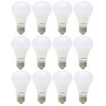Viribright 60 Watt Replacement A19 LED Light Bulbs (12 Pack), 4000K Cool White - Walmart.com
