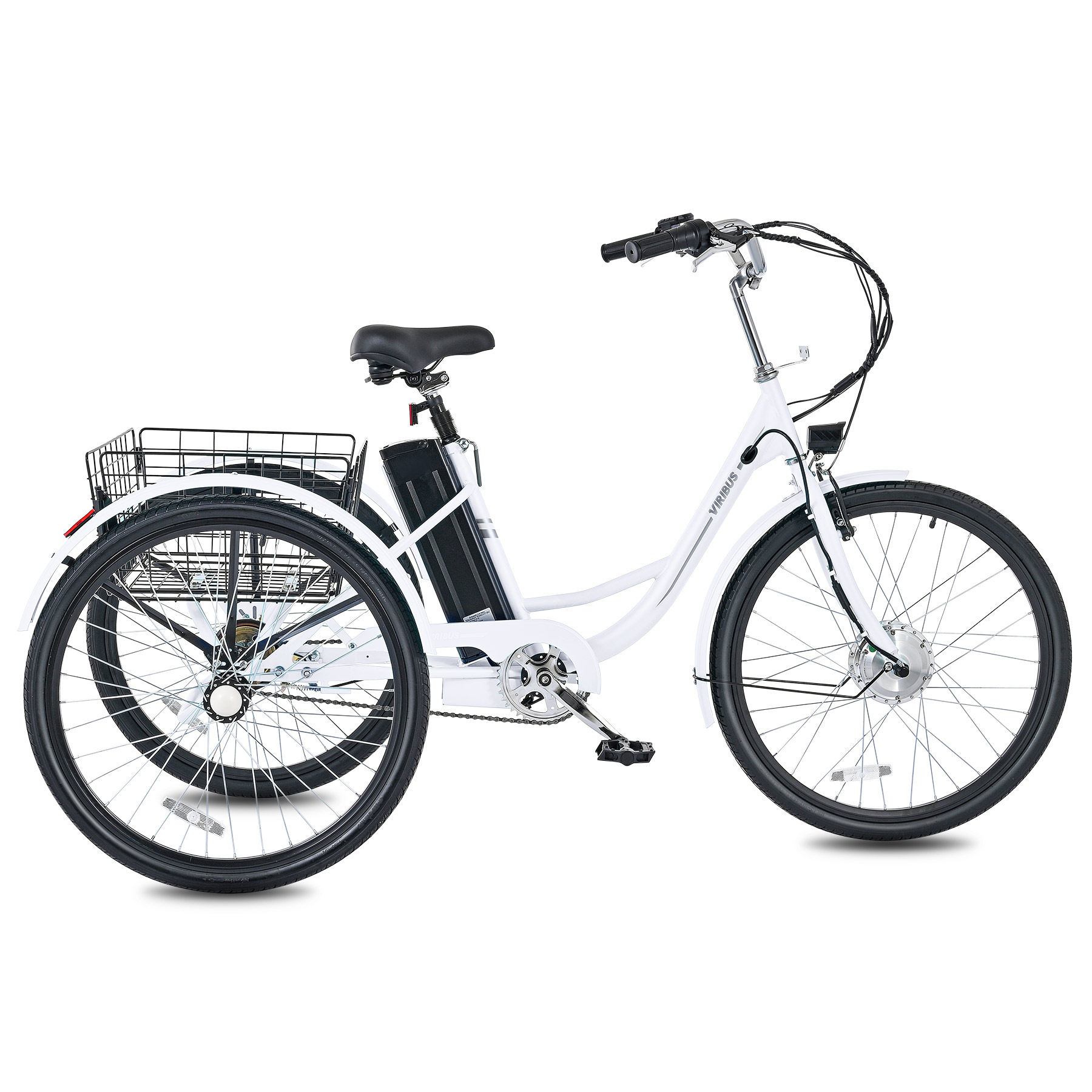 Viribus 24 Adult Electric Tricycle for Recreation Facilities - Walmart ...