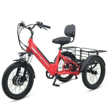 ECOTRIC Electric Fat Tire Tricycle for Adults - 750W, 48V, 22.4AH, 3 ...