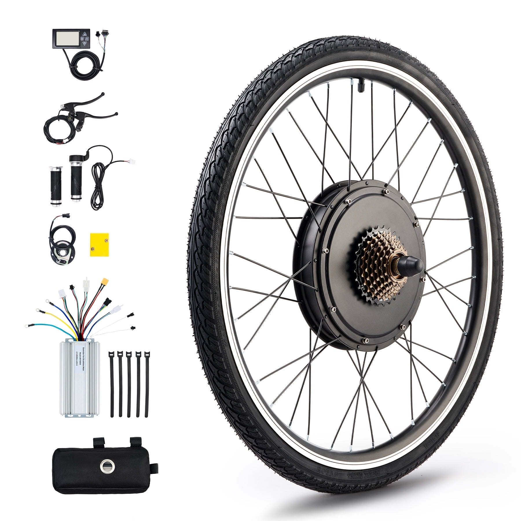 Bestco Electric Bike Conversion Kit 26" Rear Wheel 1500W Hub Motor ...