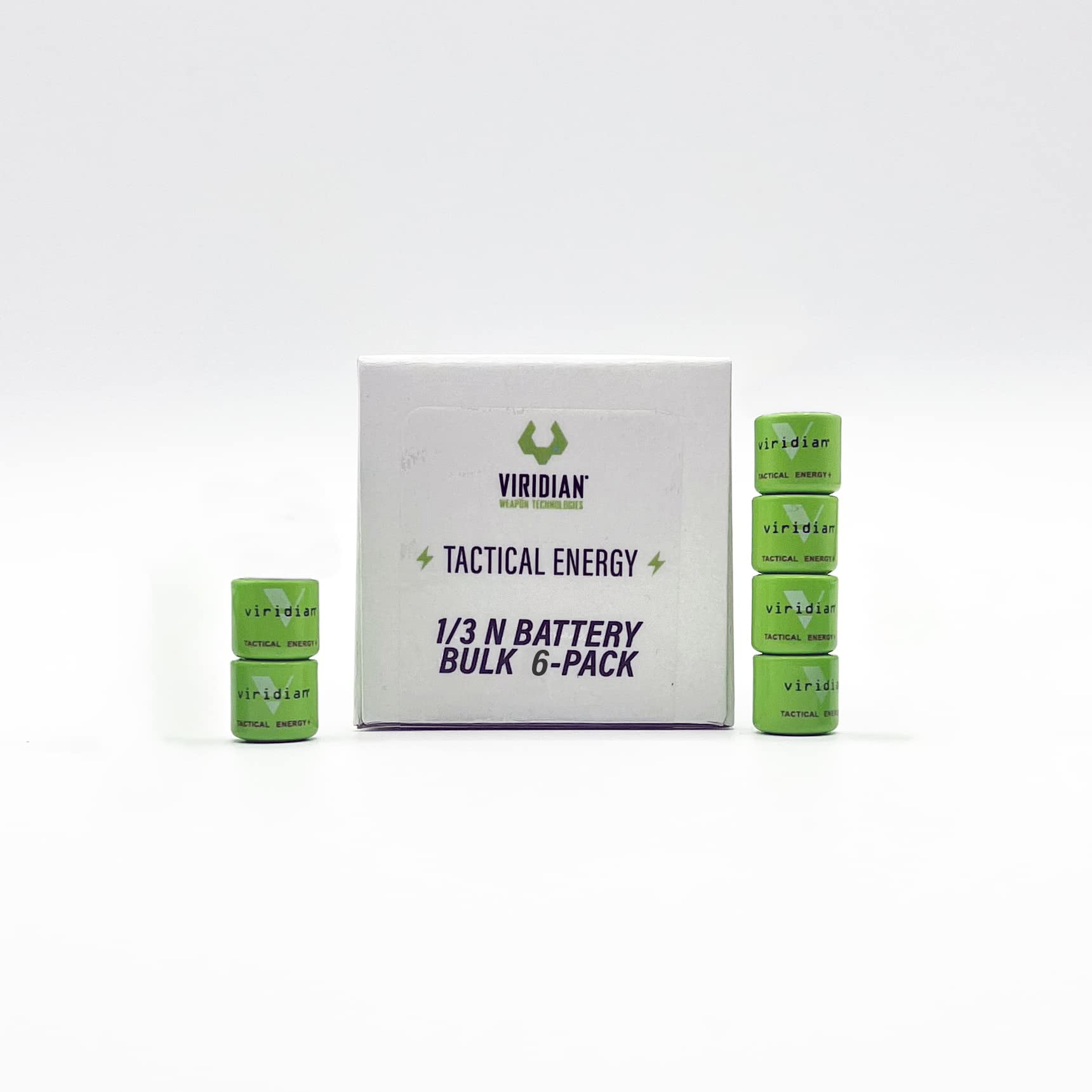 Viridian CR 1/3N Tactical Energy Plus Lithium Batteries, 3 Volt (Bulk Pack of 6) - Walmart.com