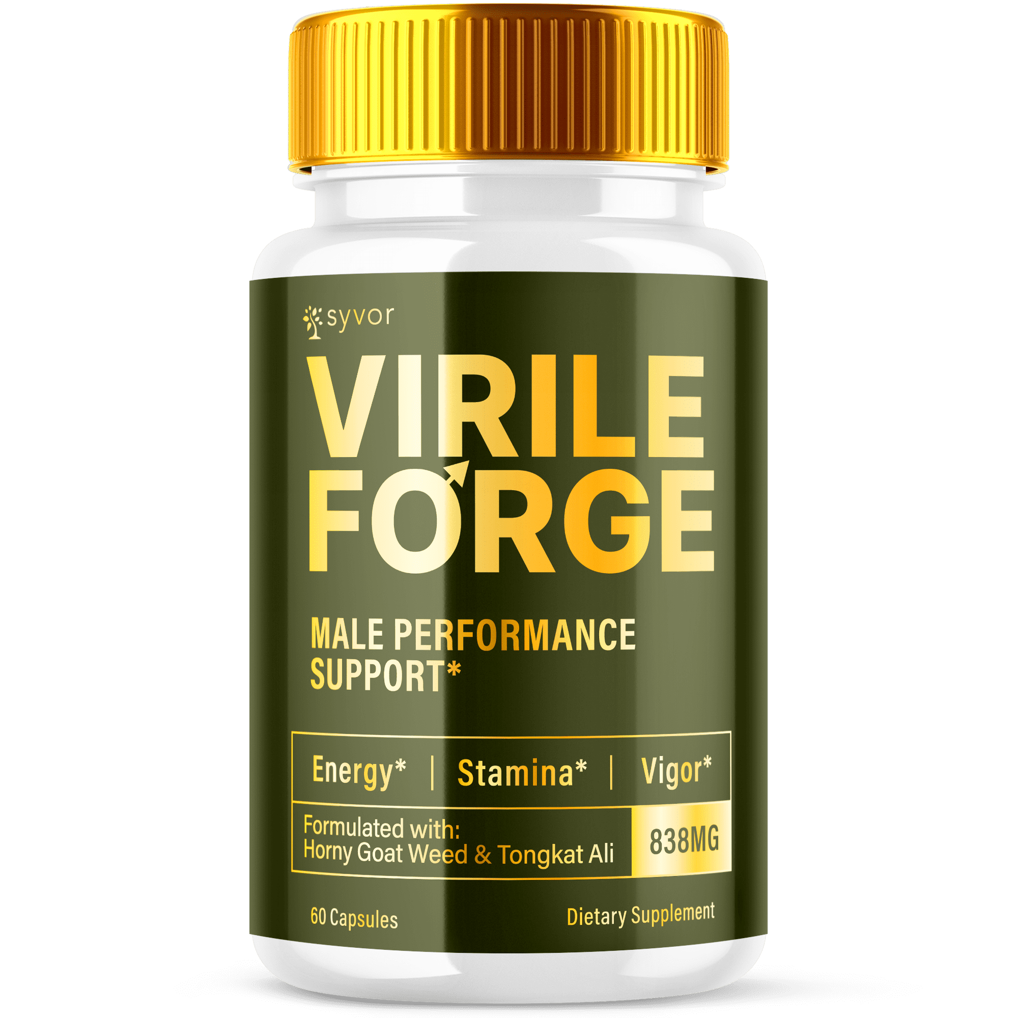 Virile Forge Advanced Supplement Pills for Men with Natural Ingredients 60 Capsules - Walmart.com