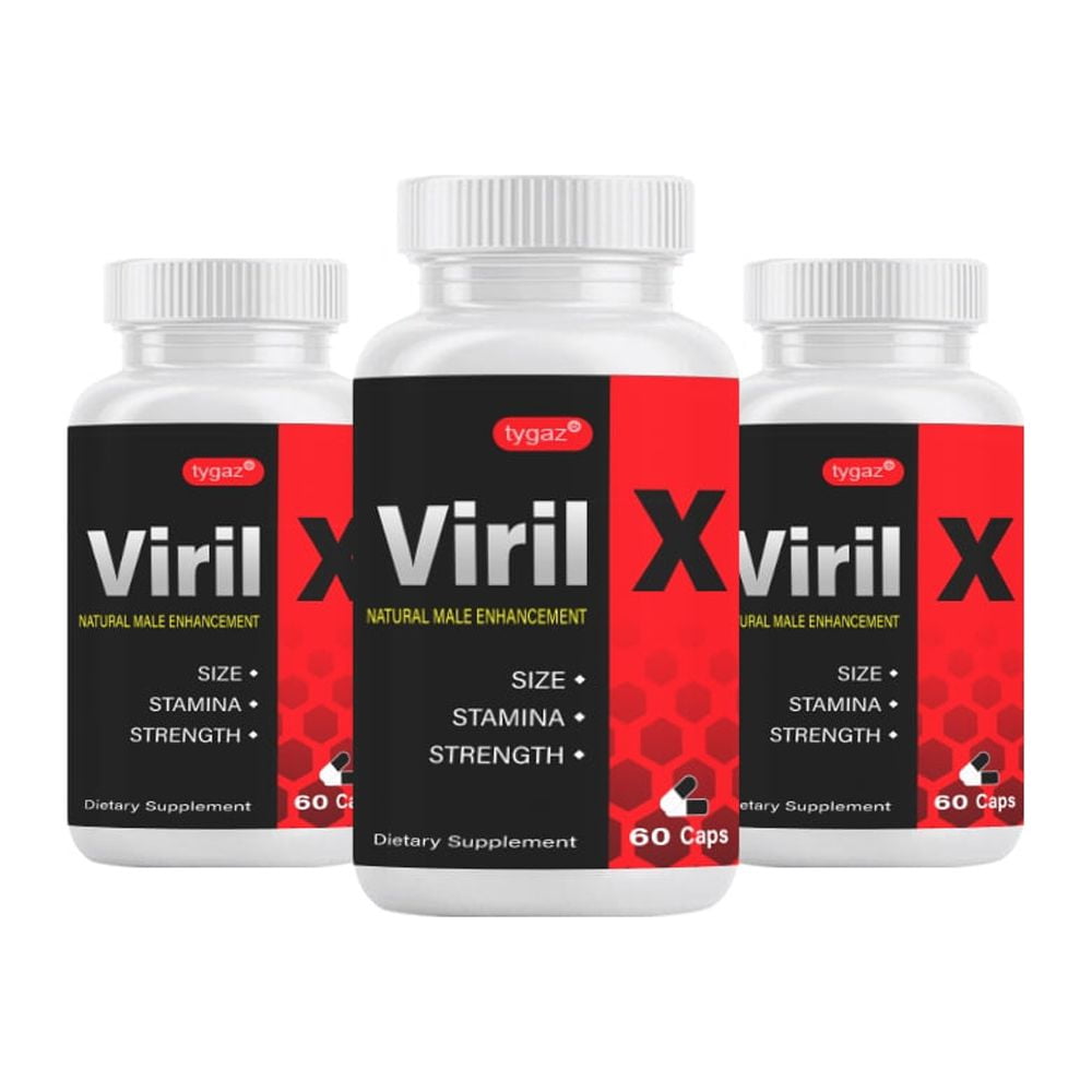 Virilx - Viril X Dietary Supplement, 60 Capsules per bottle, 3 Pack ...