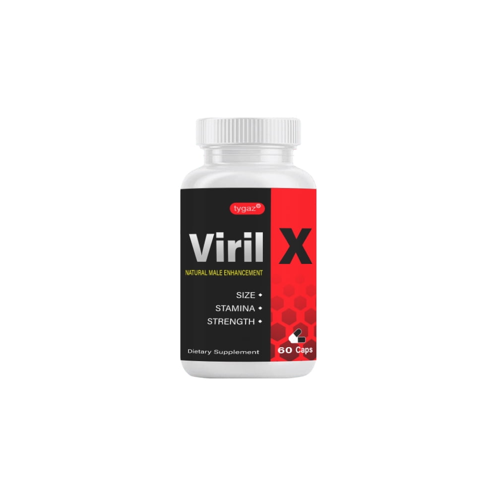 Tygaz Viril X Diet Supplement, 60 Capsules, Single Bottle, Made in USA ...