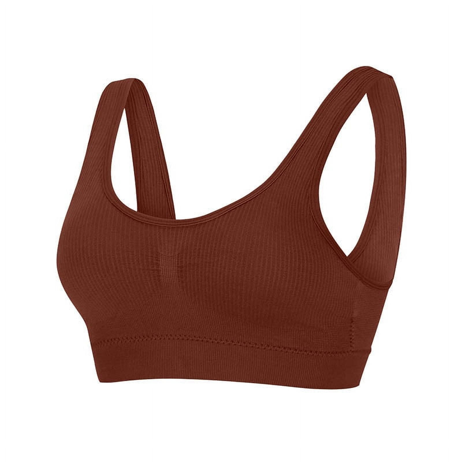 Virmaxy 2PC Womens Alluring U-shaped Sports Bras No Underwire Ultra ...