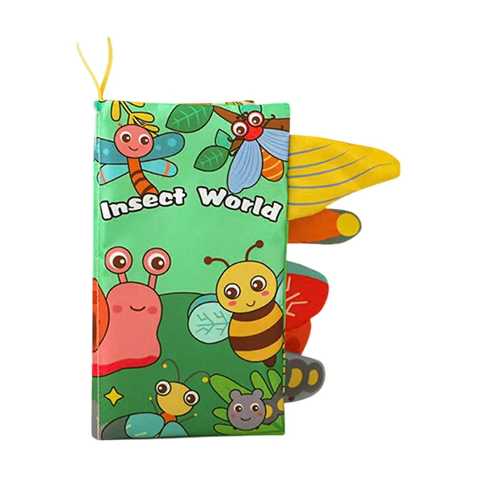 Virmaxy Chewable Tails Interactive Cloth Book Tearproof Animals Tail ...