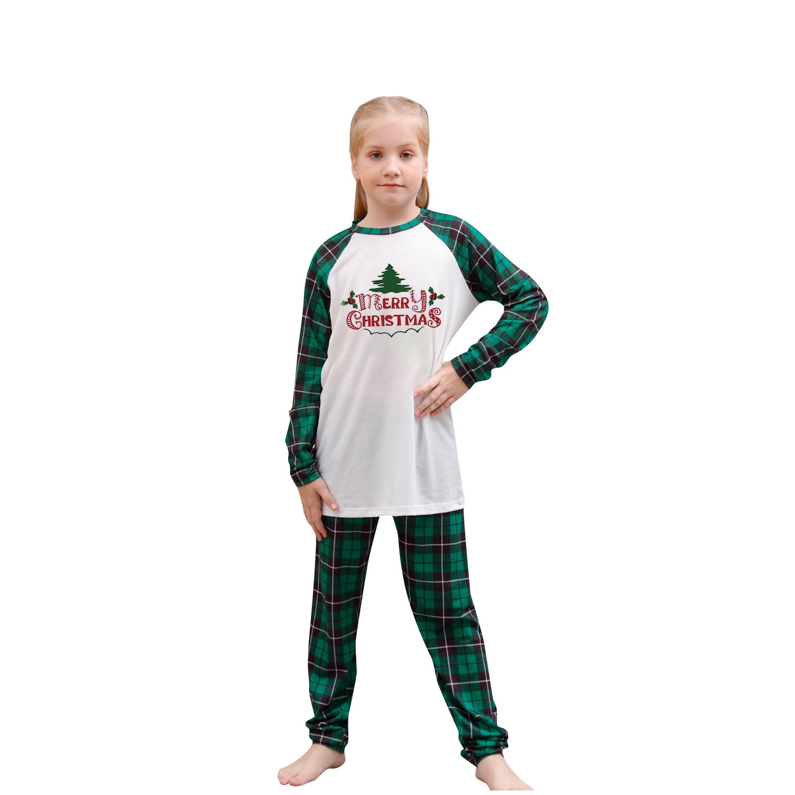 Virmaxy Family Matching Christmas Pajamas Set Toddler Kids 2024 New ...