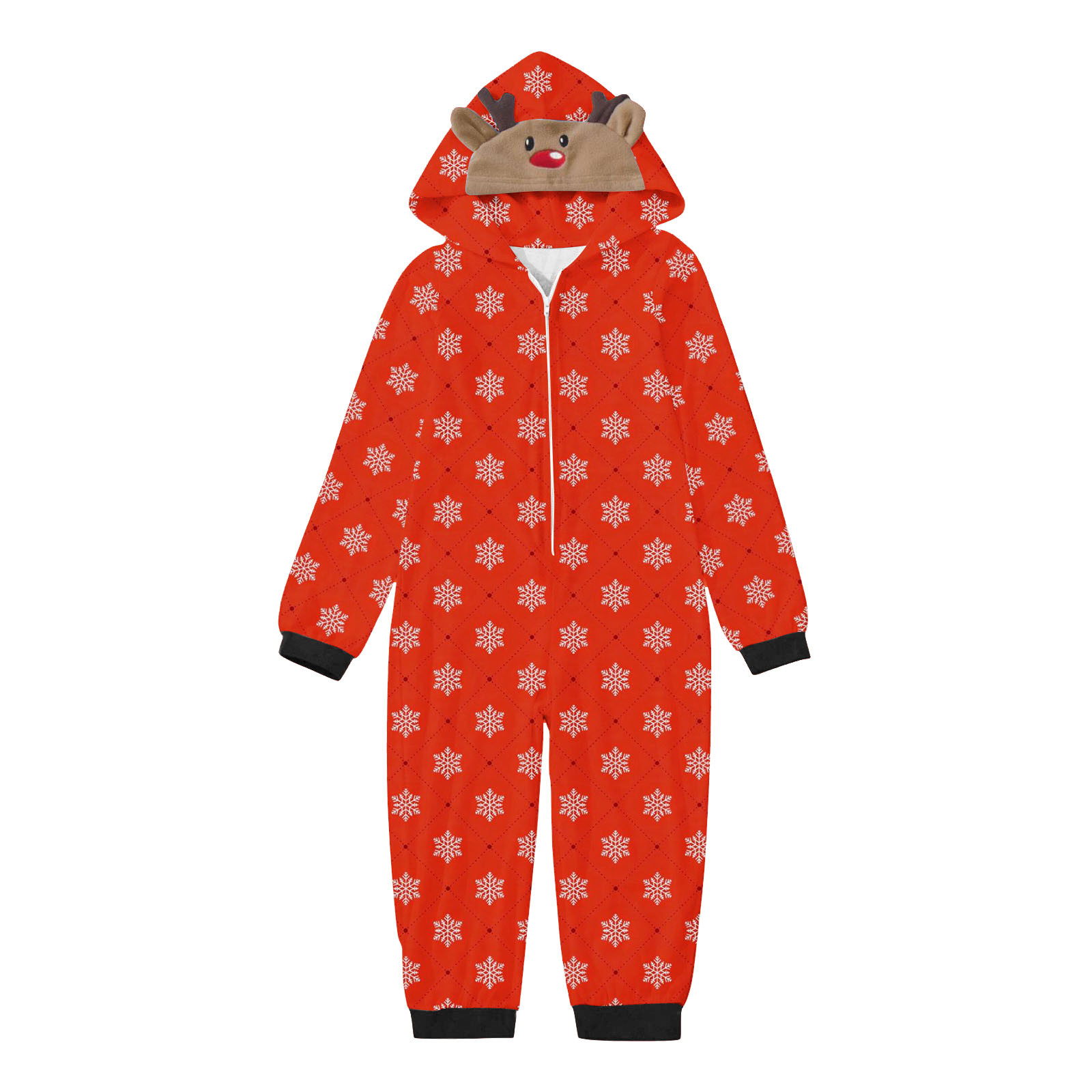 Virmaxy Matching Family Christmas Hooded Pajamas Sets Toddler Kids Elk ...