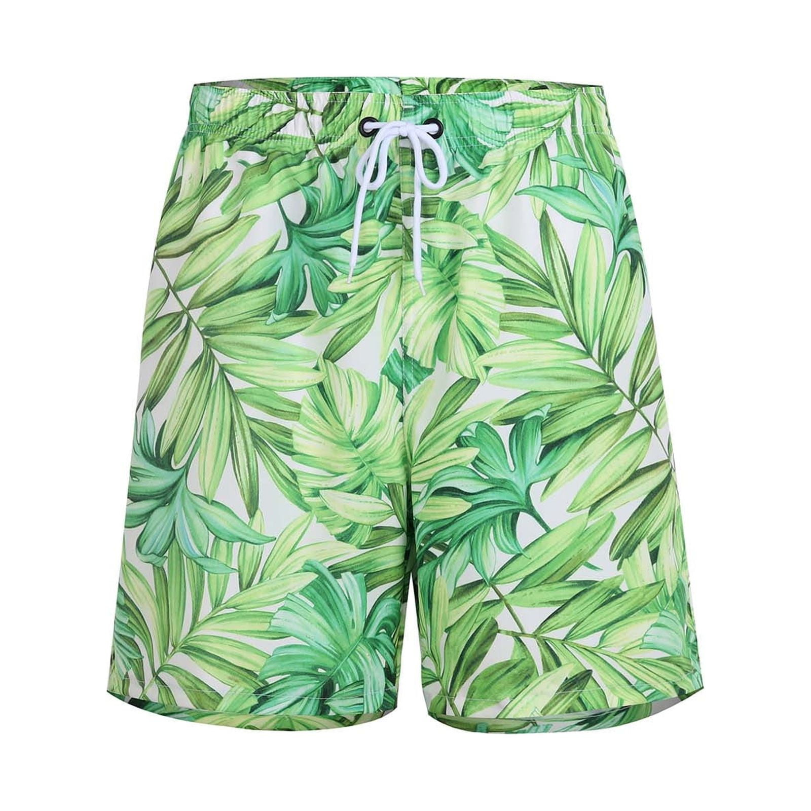 Virmaxy Mens Summer Graphic Swim Trunks Swimwear Parent-child Printed ...