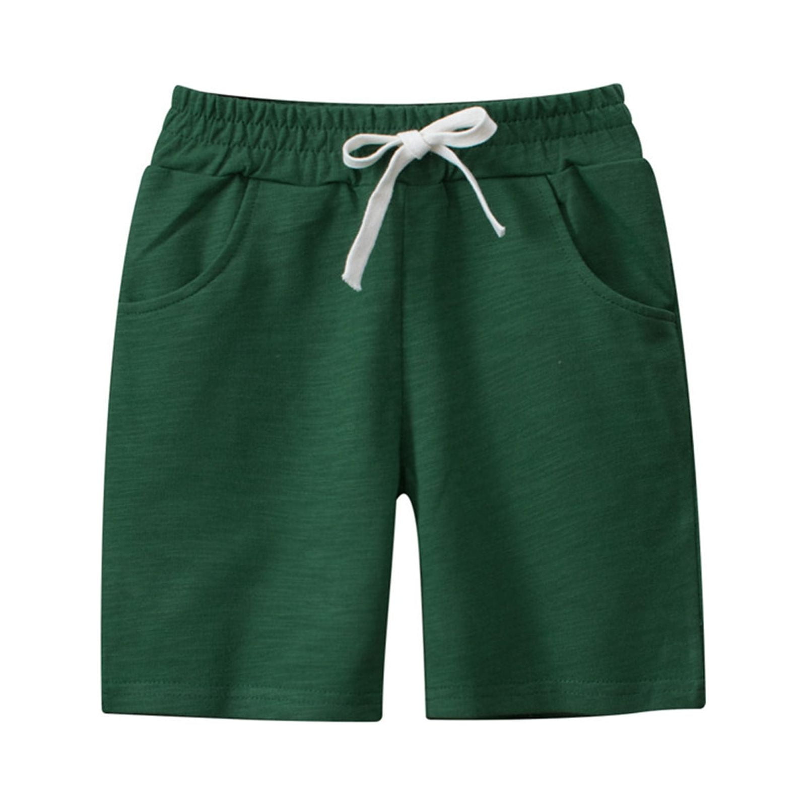 Virmaxy Toddler Baby Boys Cute Shorts Summer New Knee Cotton Sports ...