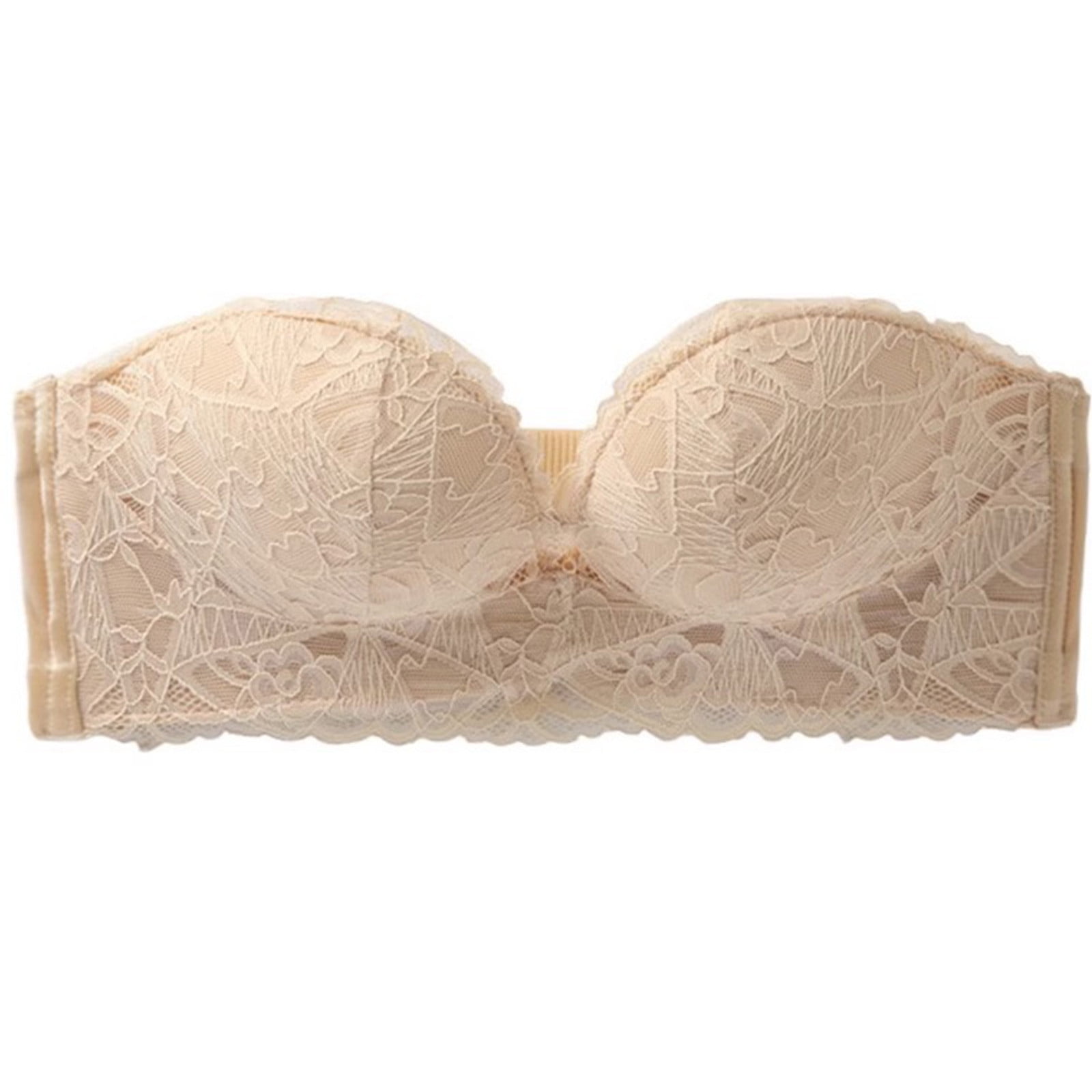 Virmaxy Women's Summer Thin Section Of Strapless Underwear Seamless ...