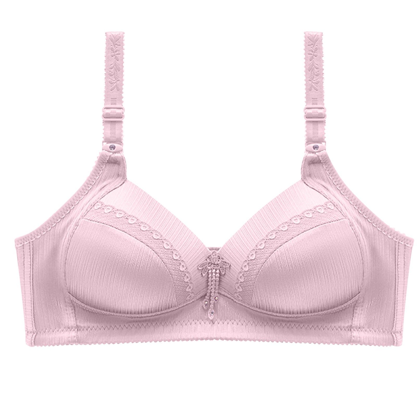 Virmaxy Womens Wireless Bras With Support And Lift Alluring Bras Thin ...