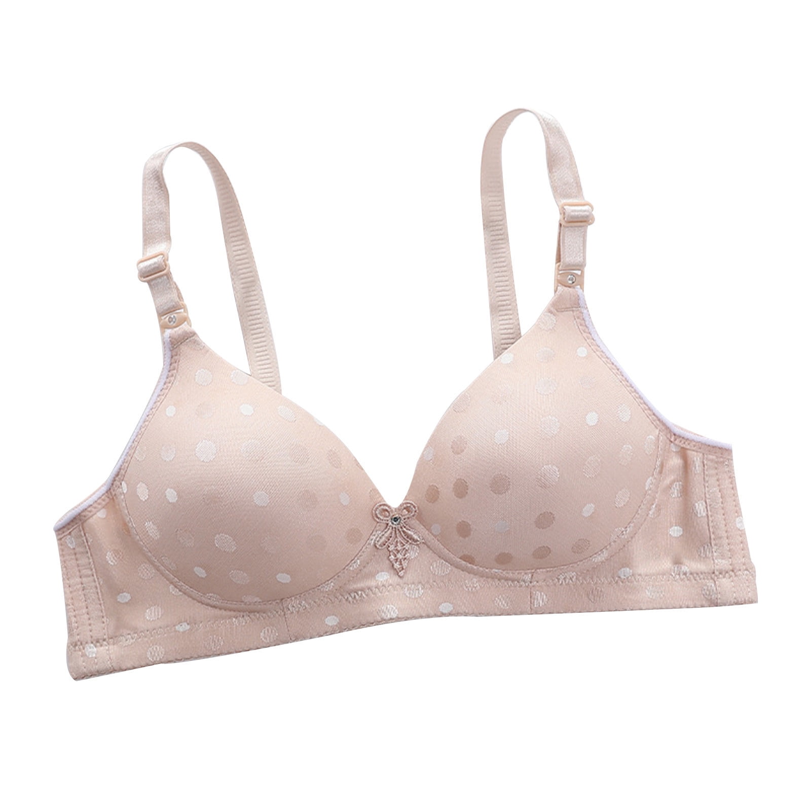 Virmaxy Womens Wireless Bras With Support And Lift Thin Non Steel ...