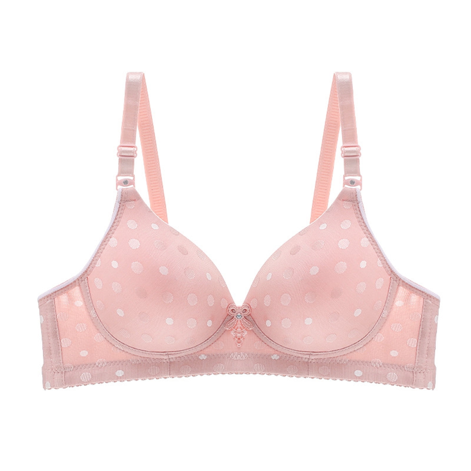 Virmaxy Womens Wireless Bras With Support And Lift Thin Non Steel ...