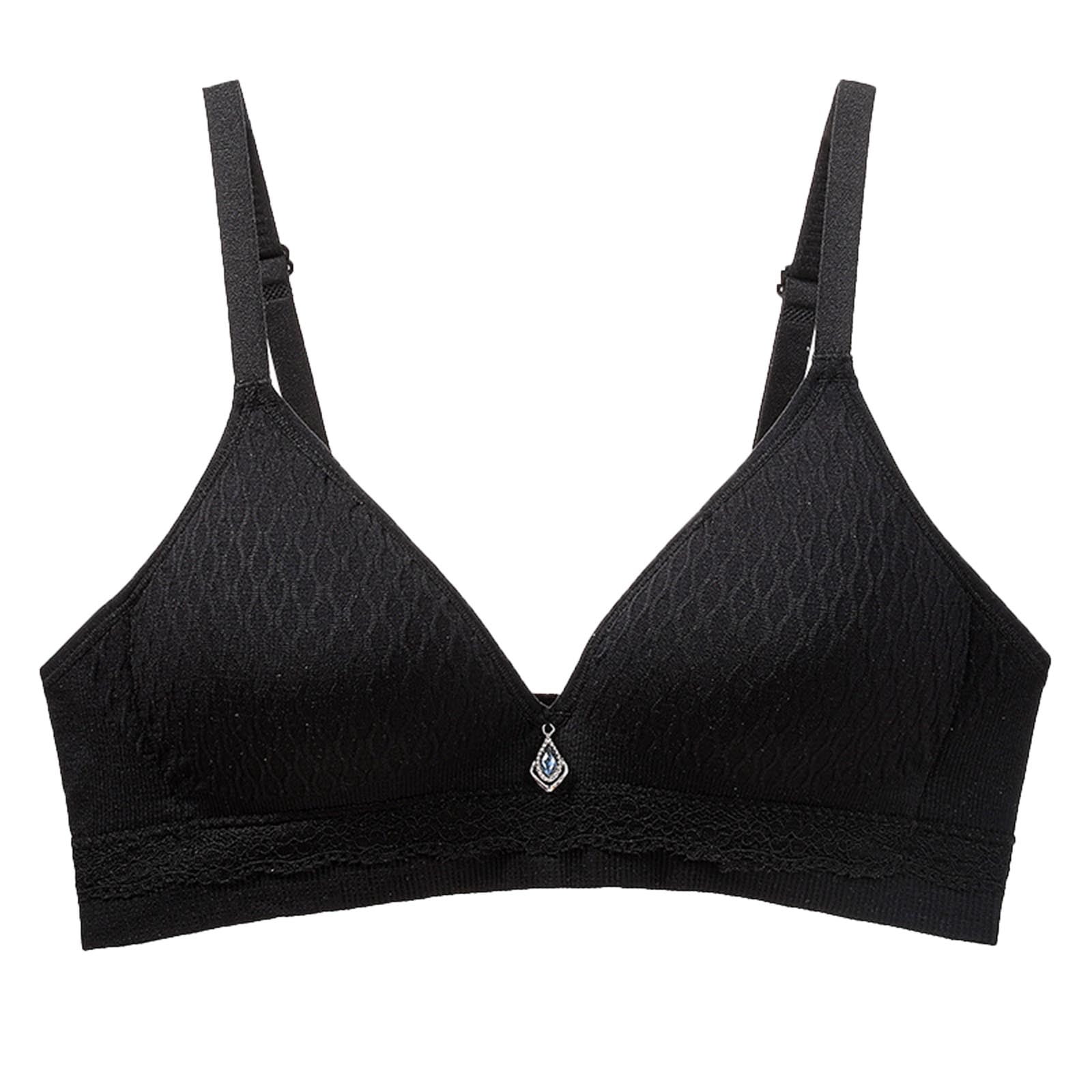 Virmaxy Womens Wireless Push Up Bras With Support And Lift Fashion ...