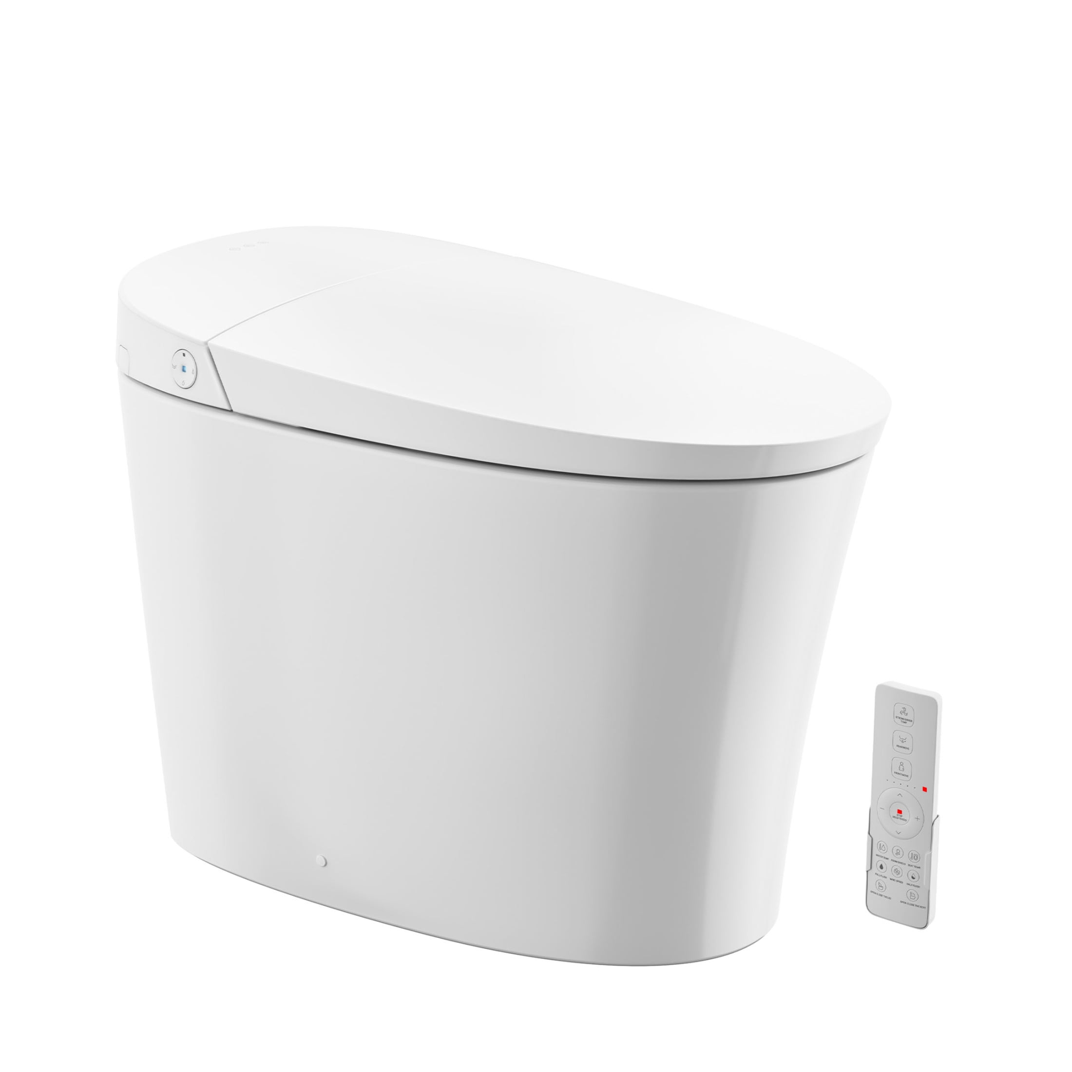 Viro V20 Smart Toilet 12” Rough-in ADA Height in Glossy White with Foam ...