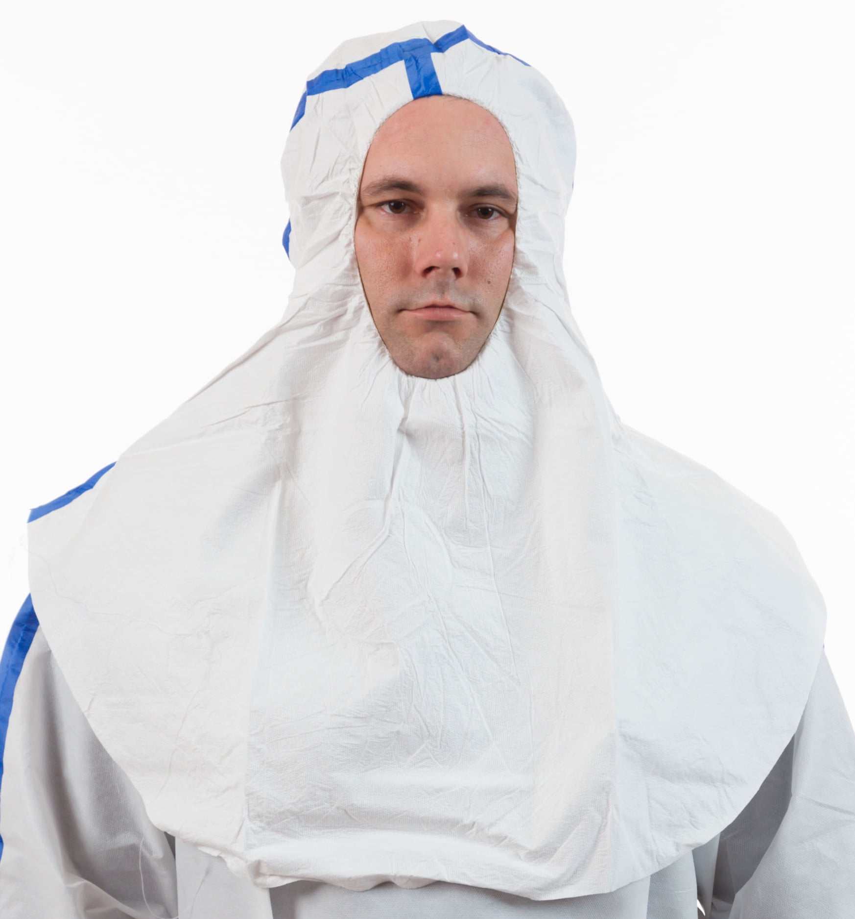 ViroGuard® 2, White hood, Taped Seams, Hook and Loop closure - Walmart.com