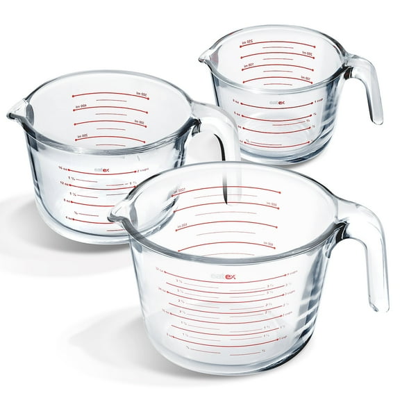 PrepSolutions 4pc Collapsible Measuring Cups Set with Ergonomic Handles ...