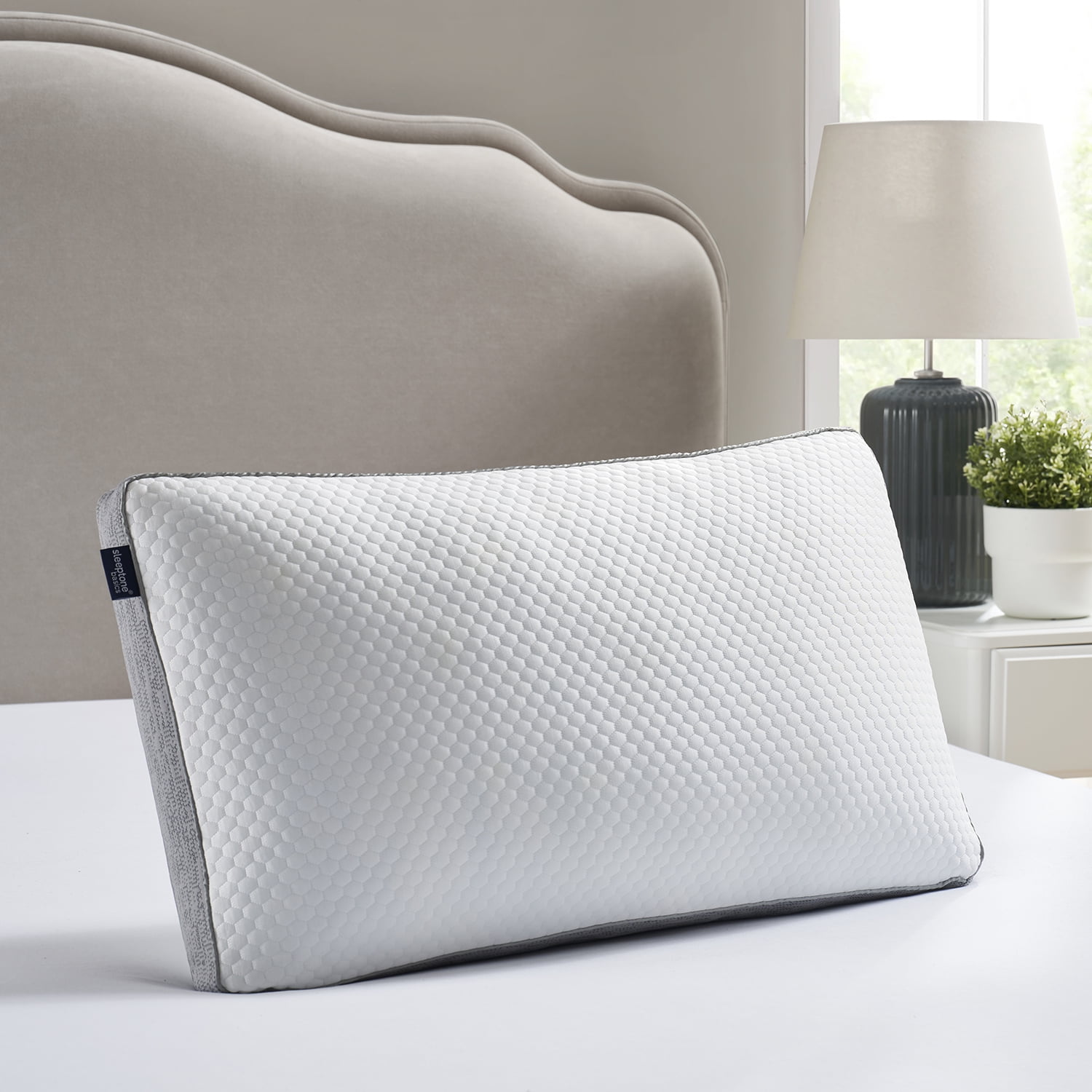 Virtu Queen Memory Foam Bed Pillow-Cooling Technology - Walmart.com