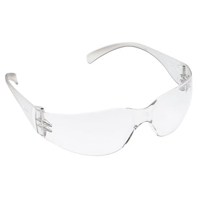 Virtua Safety Eyewear, Clear, Polycarbonate, Hard Coat, Clear ...