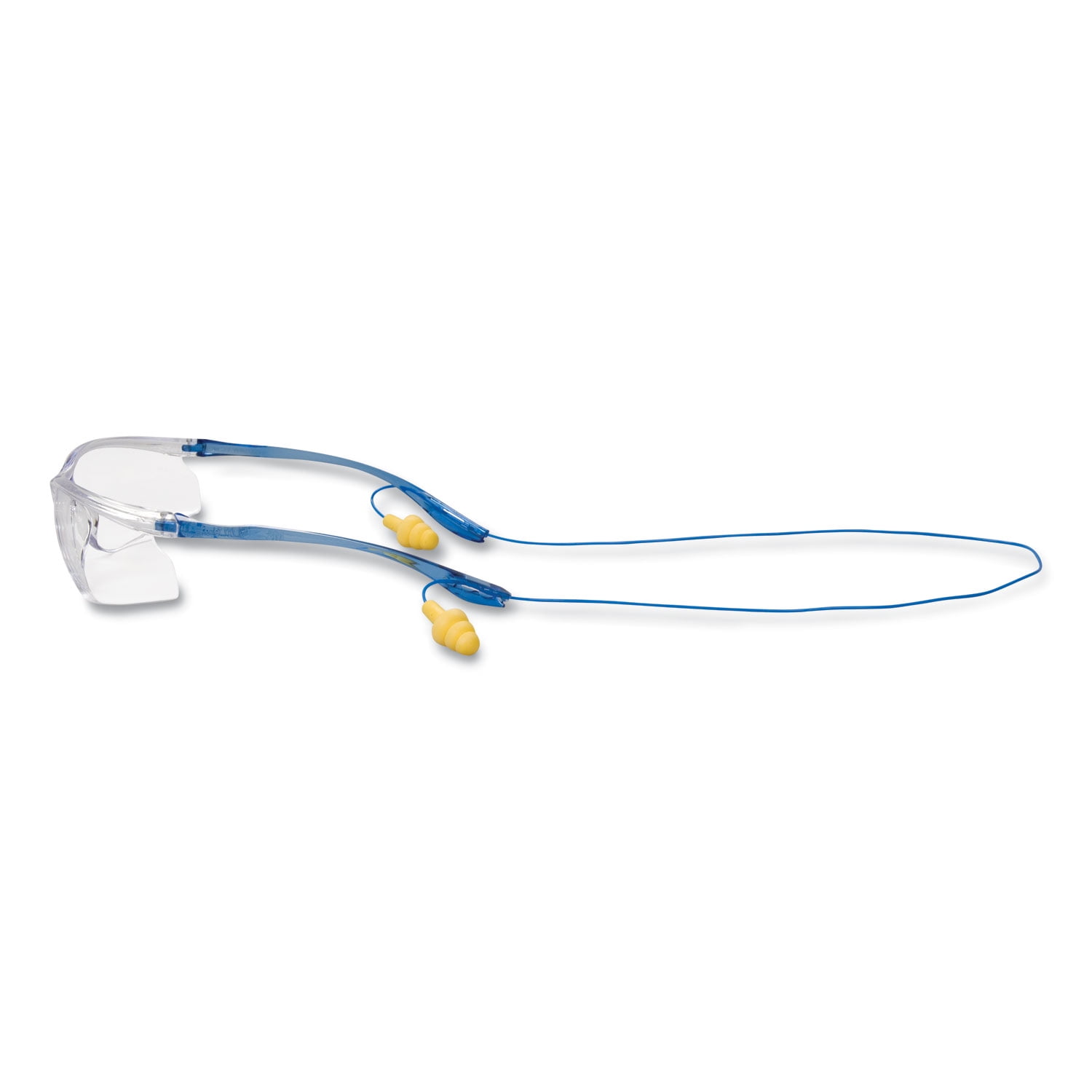 Virtua Sport CCS Protective Eyewear, Blue Plastic Frame, Clear ...