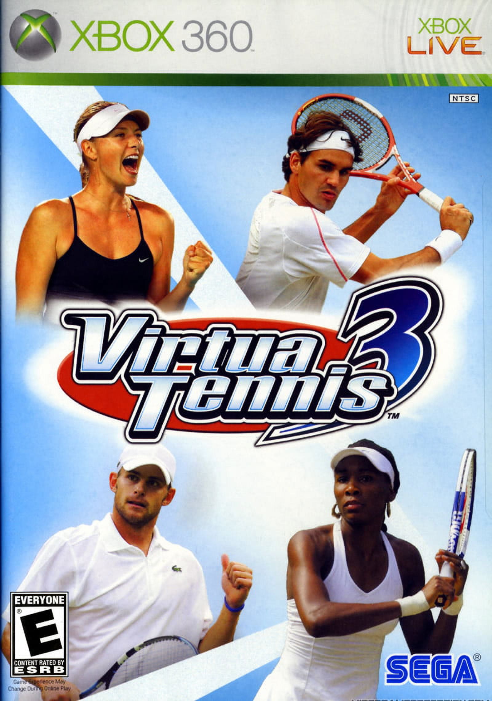 Virtua Tennis 3 - Xbox 360 - Walmart.com