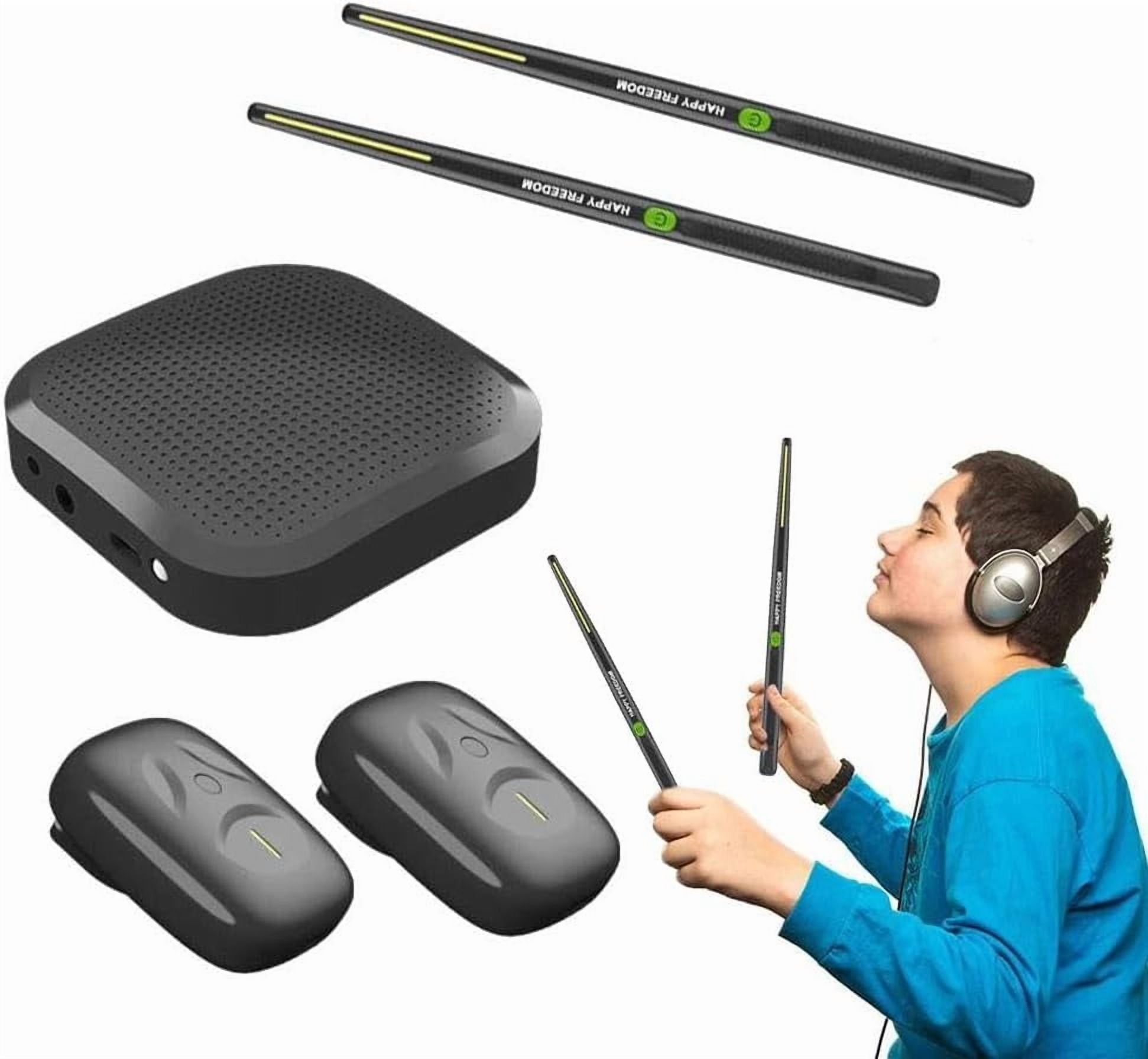 Virtual Electronic Drum Set,Protable Electric Air Drumming Sticks Set ...