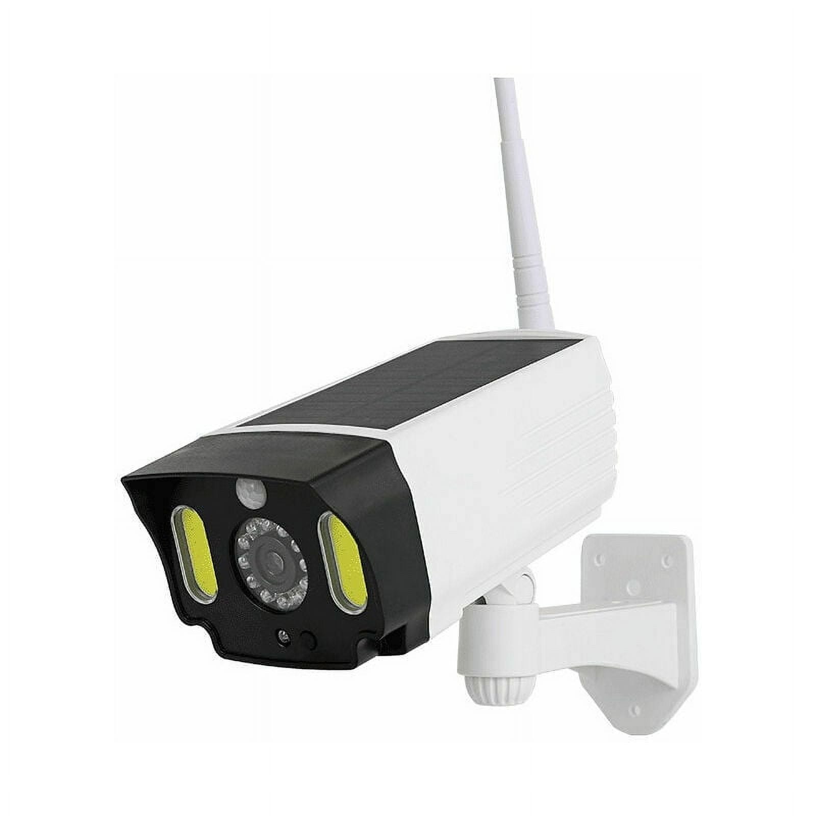 Virtual Outdoor Security And Anti-Theft Camera With Solar Panels And ...