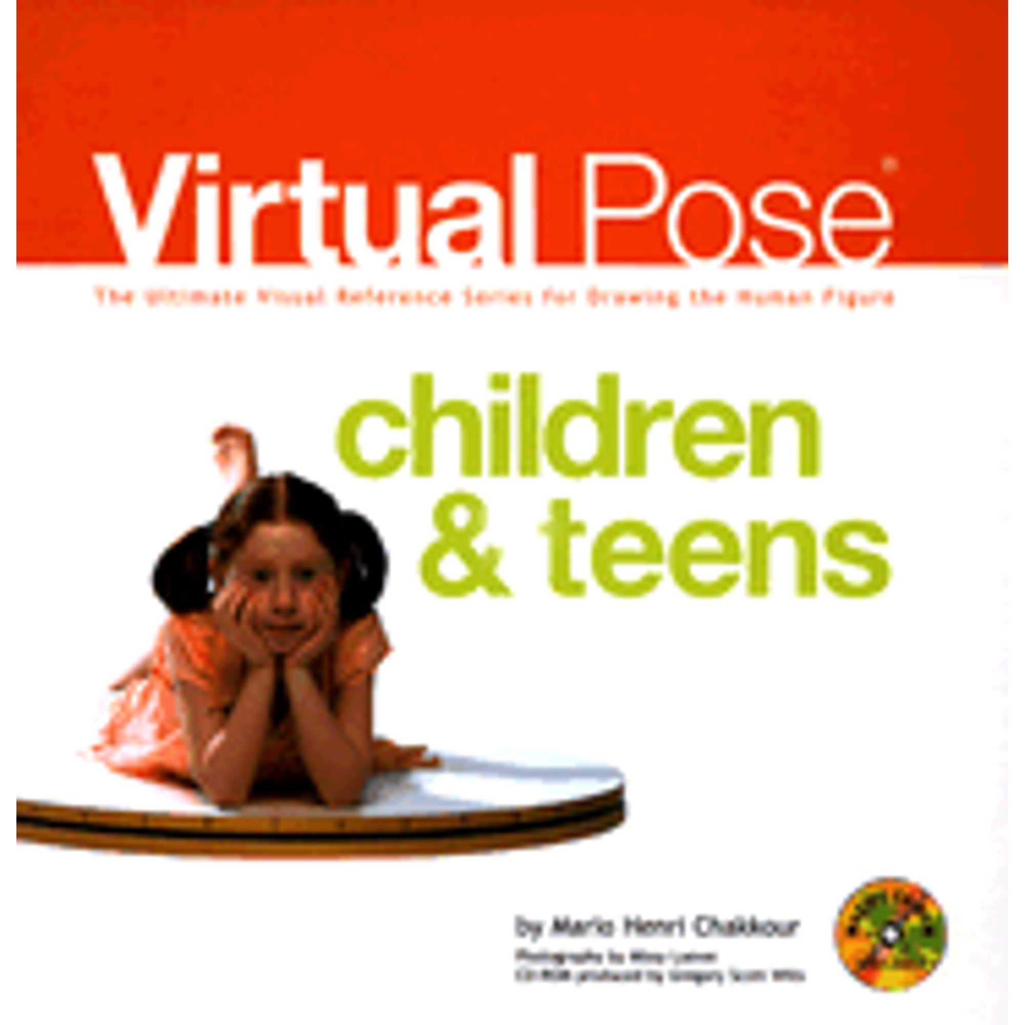 Pre-Owned Virtual Pose Children Teens: The Ultimate Visual Reference Series for Drawing the ...