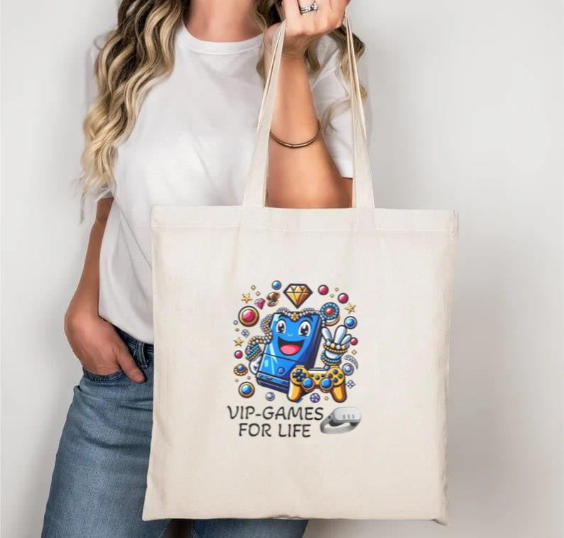 Virtual Reality Gamer Tote Bag - Walmart.com
