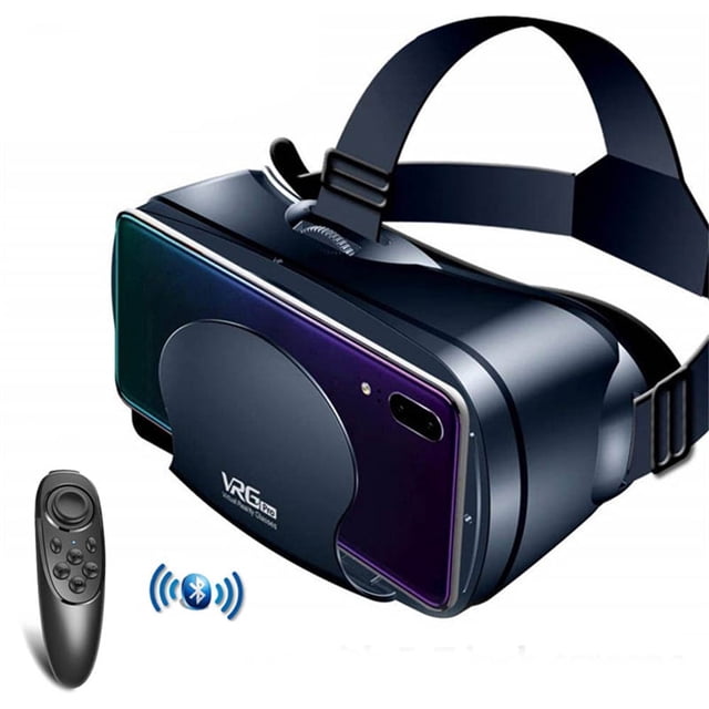 Virtual Reality Headset, 3D VR Glasses for Mobile Games and Movies ...