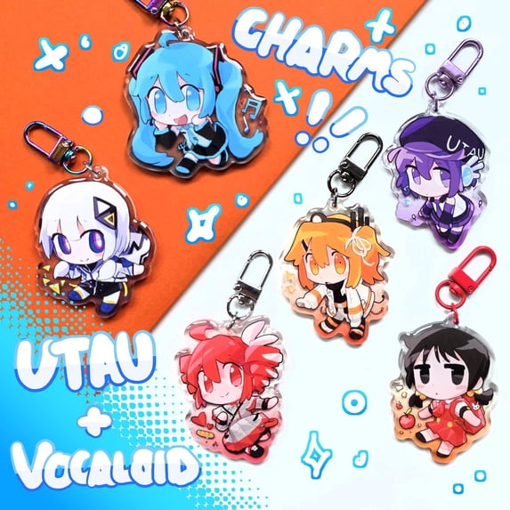 Virtual Singer & Virtual Singer Anime Gradient Charms Adachi Rei, Teto ...