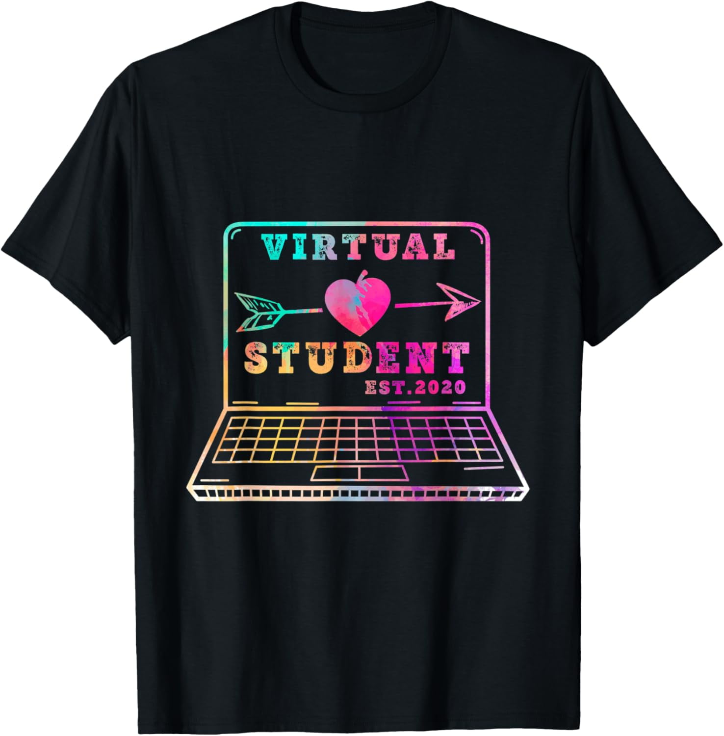 Virtual student virtual Learning distance Back to School T-Shirt - Walmart.com