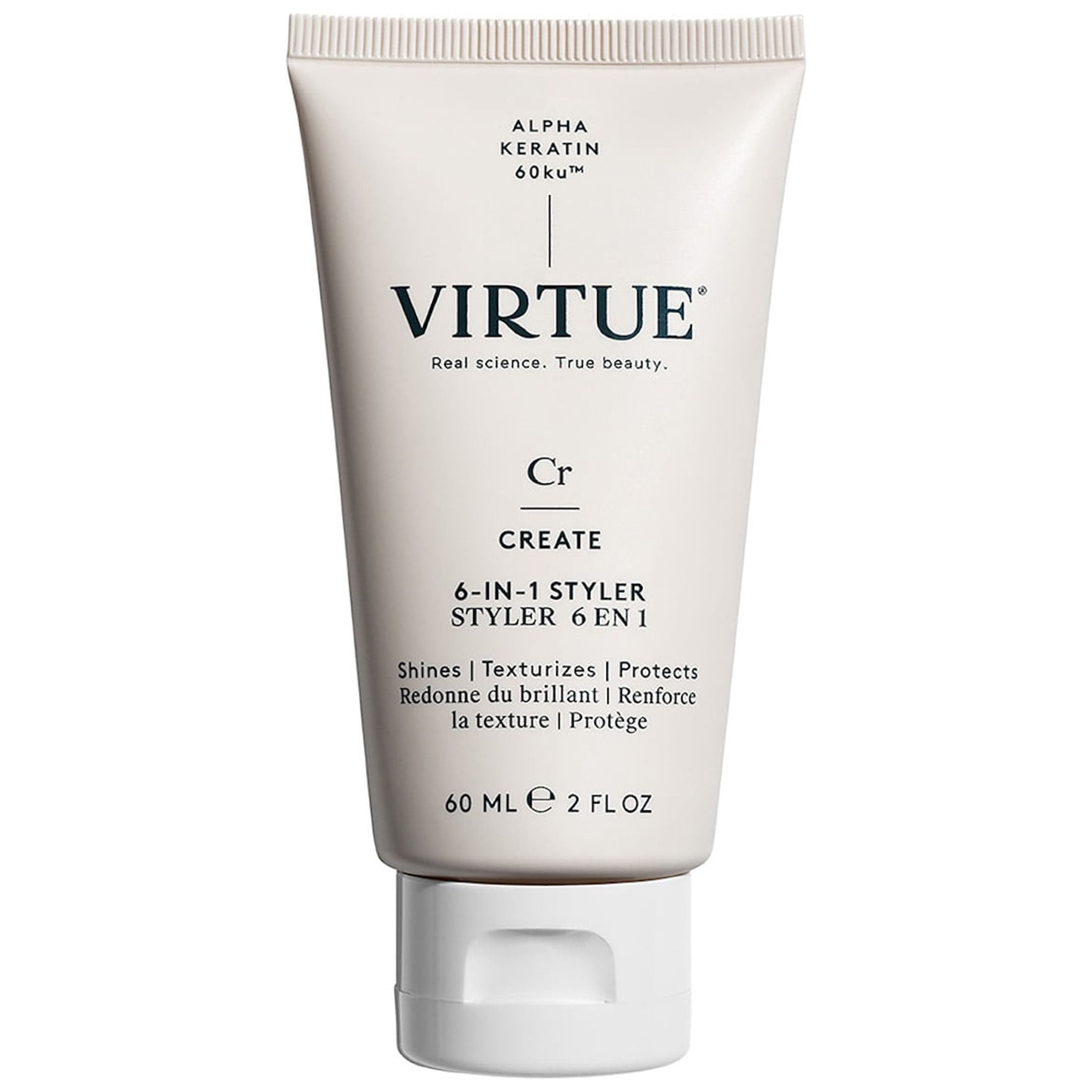 Virtue 6-in-1 Vitamin E Hair Smoothing Styling Cream, 2 oz - Walmart.com