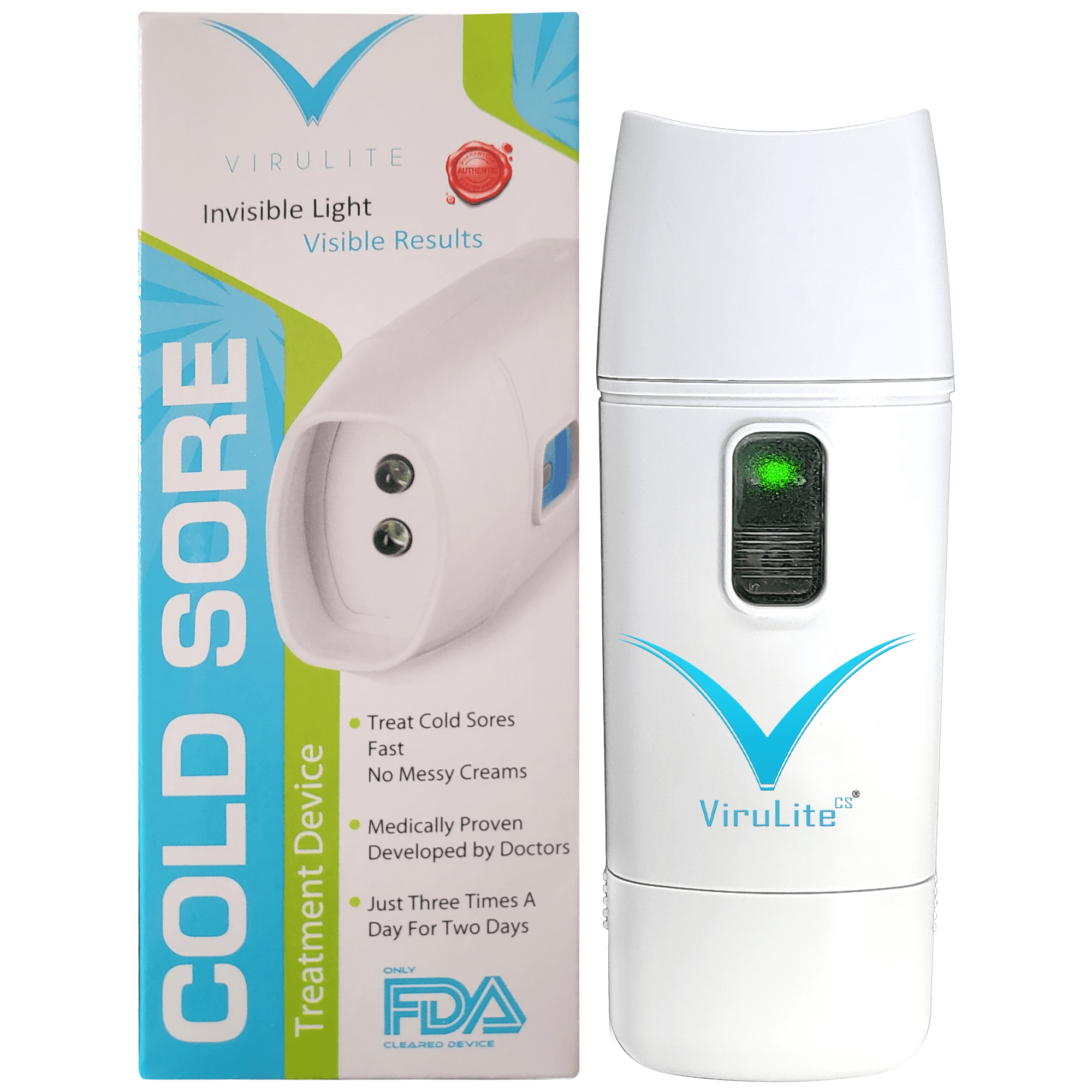 ViruLite CS Original FDA Cleared Cold Sore Infrared Light Therapy ...